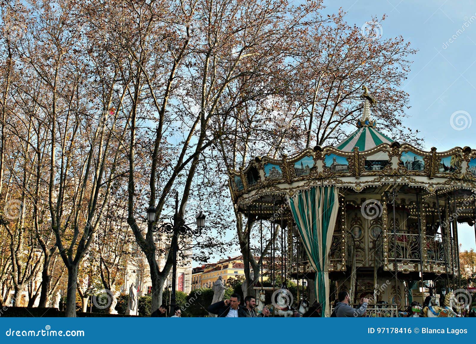 Autumn in madrid editorial photo. Image of madrid, park - 97178416