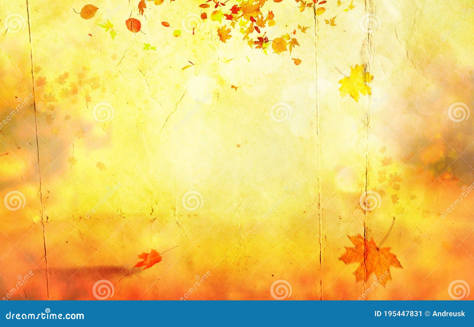 Autumn Maple Tree Abstract Background Stock Image - Image of season ...