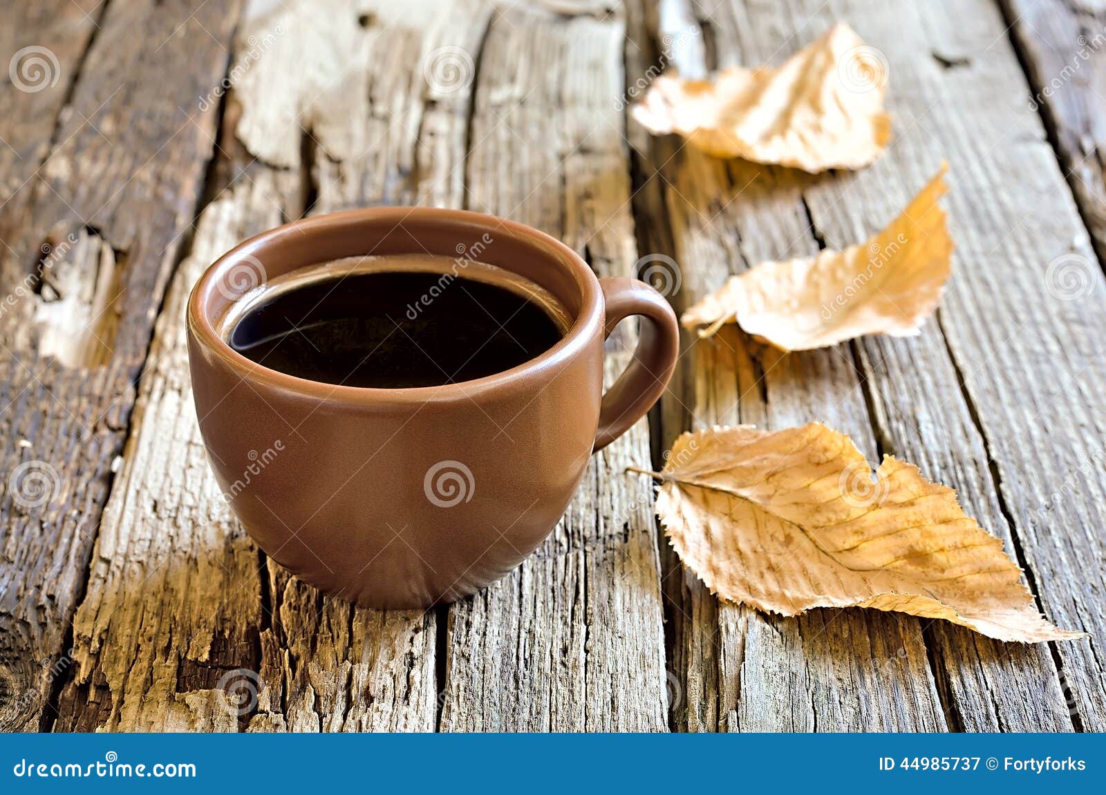 Autumn morning coffee cup stock image. Image of drink - 44985737