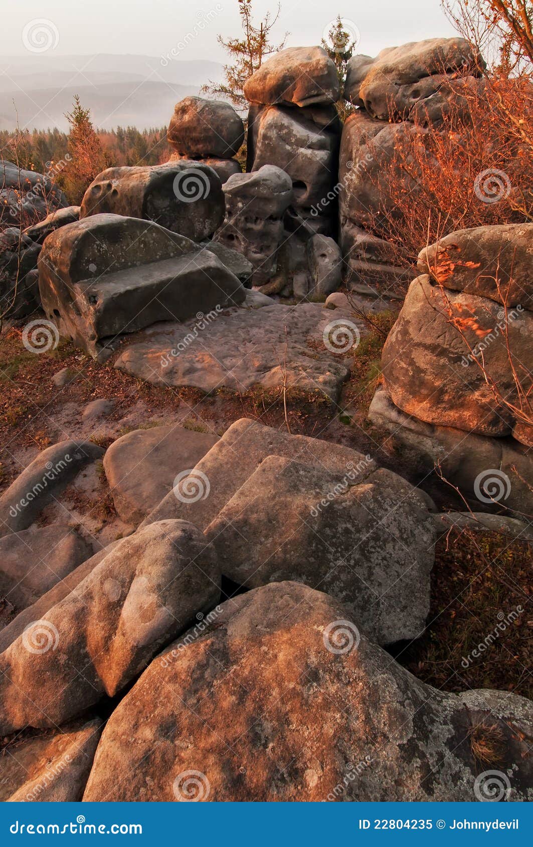 Autumn Morning Landscape stock image. Image of countryside - 22804235