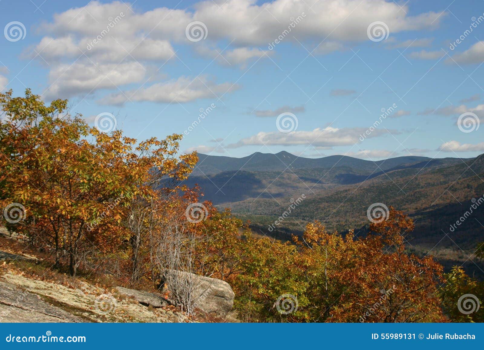 Autumn mountain scene stock image. Image of beautiful - 55989131