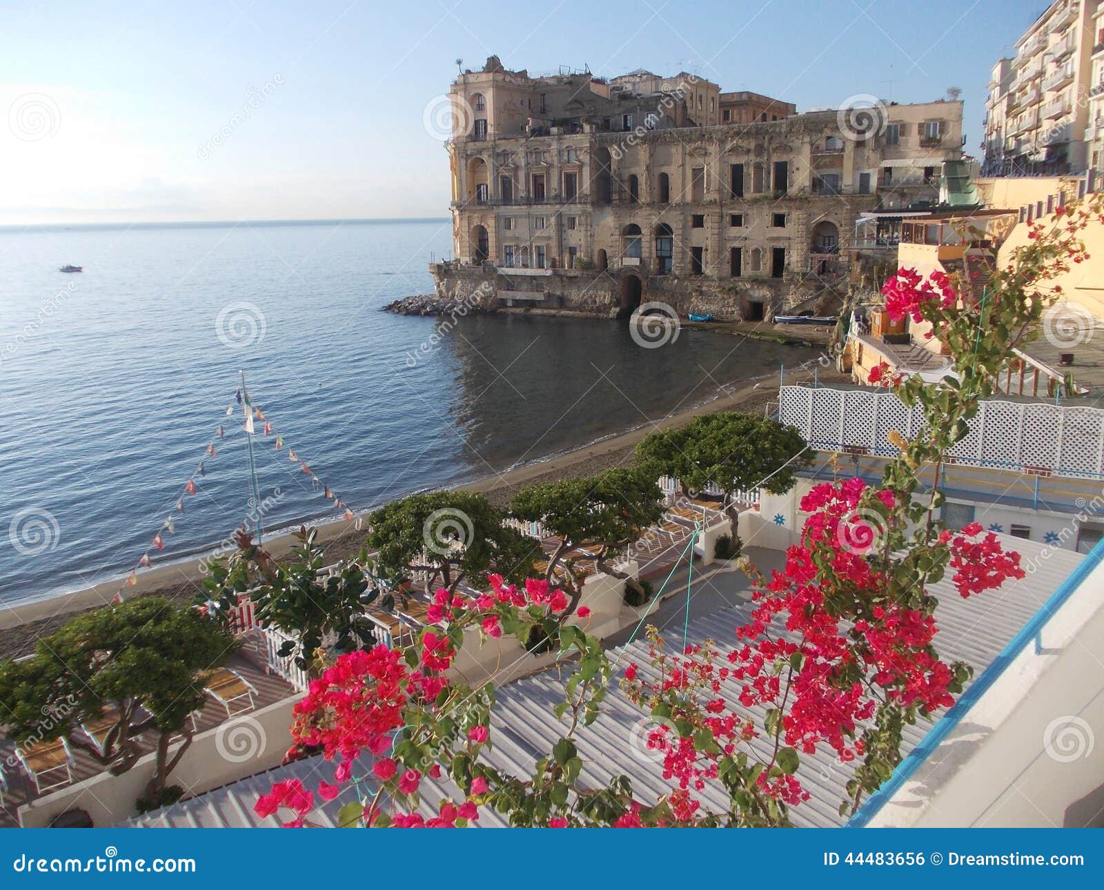Autumn in Naples stock photo. Image of view, trees, alberi - 44483656
