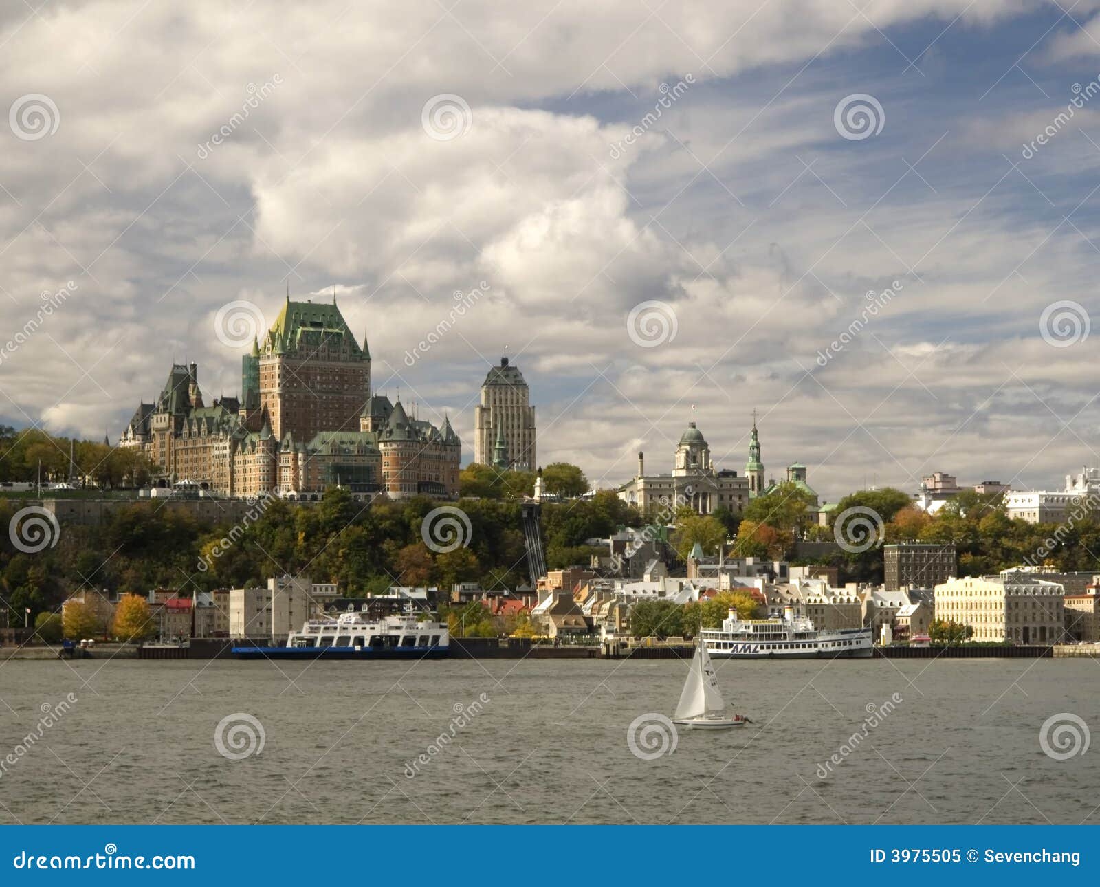 Autumn Old Quebec stock image. Image of quebec, autumn - 3975505