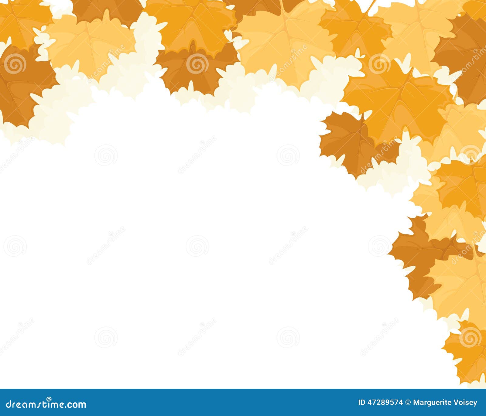 Autumn Outlook. stock vector. Illustration of leaf, copy - 47289574