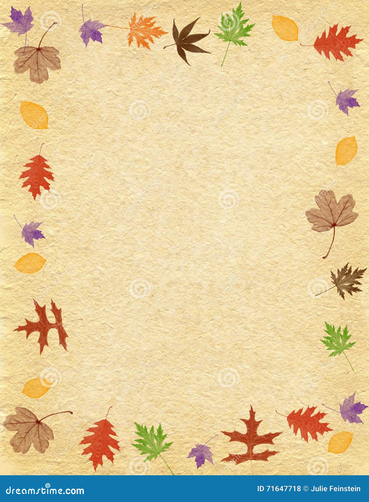 Autumn Paper ilustração stock. Ilustração de folhas, queda - 71647718
