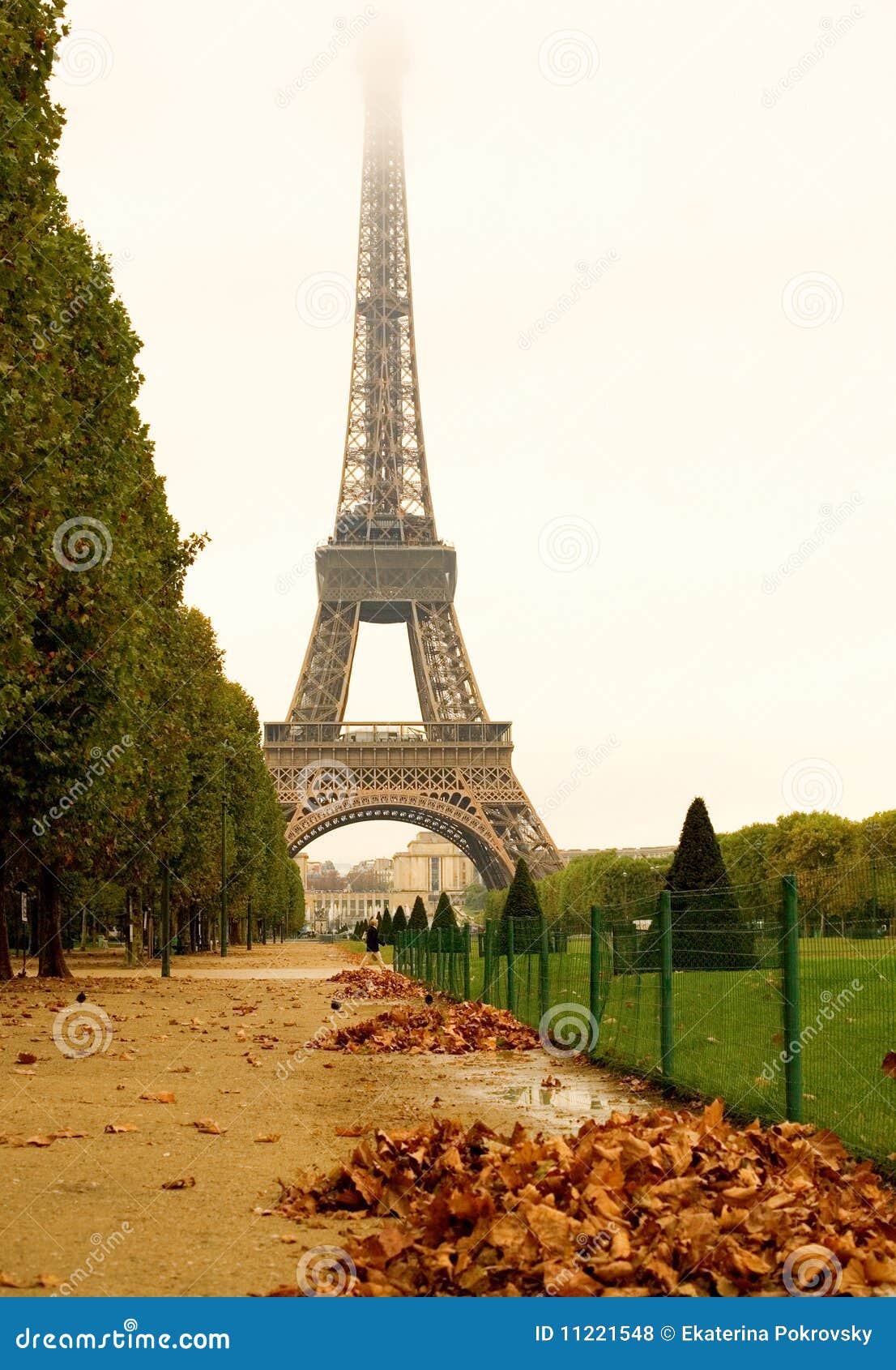 Autumn in Paris stock photo. Image of rainy, landmark - 11221548