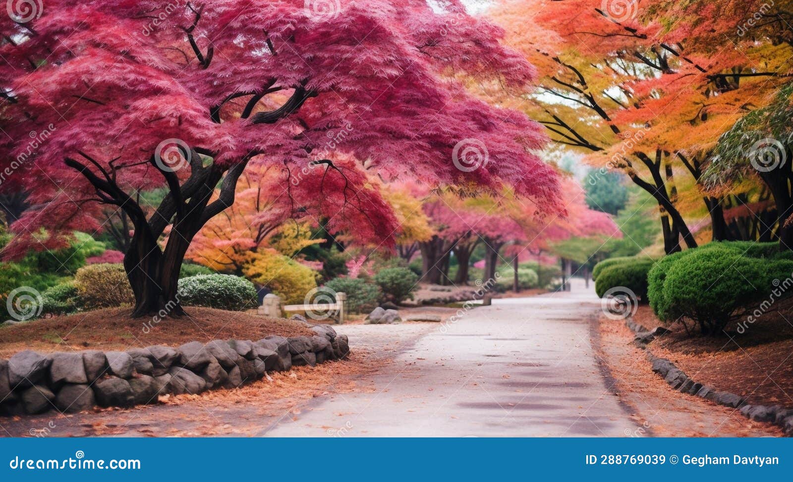 Autumn in the Park, Trees in the Park, Autumn Seasone, Autumn Scene in ...