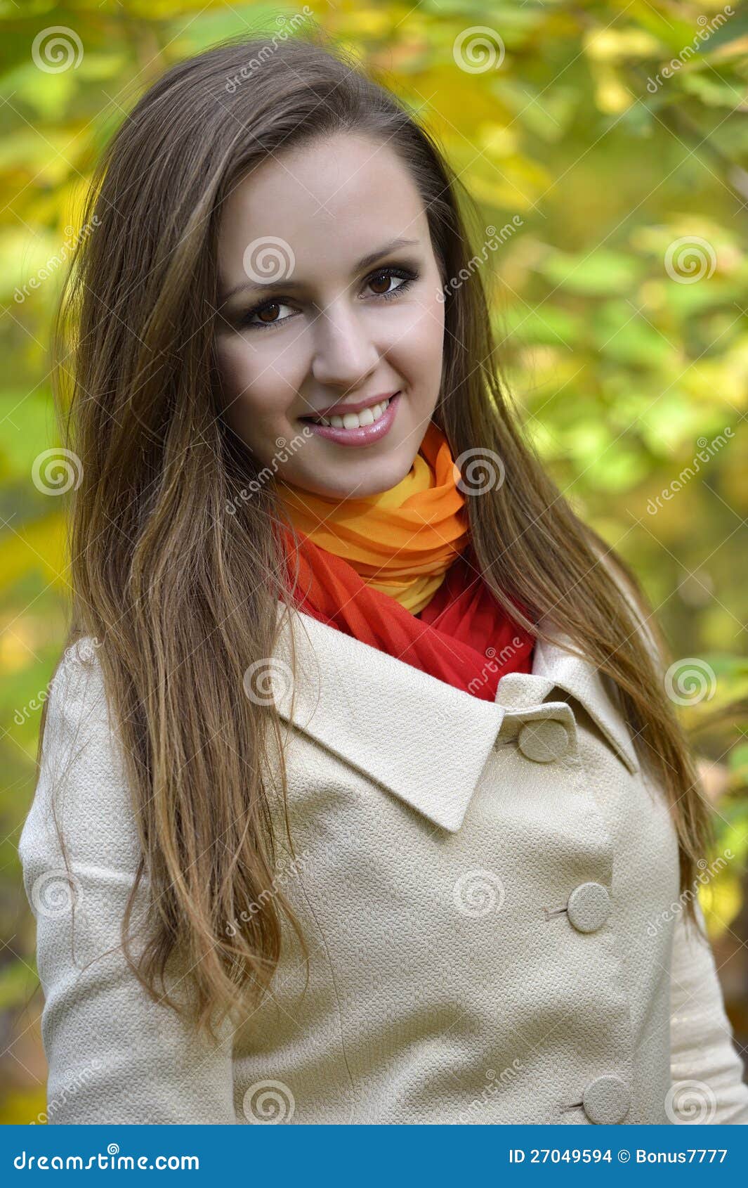 Autumn portrait stock photo. Image of beauty, autumn - 27049594