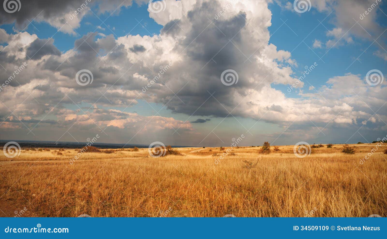 Autumn prairie stock image. Image of open, bluestem, canada - 34509109