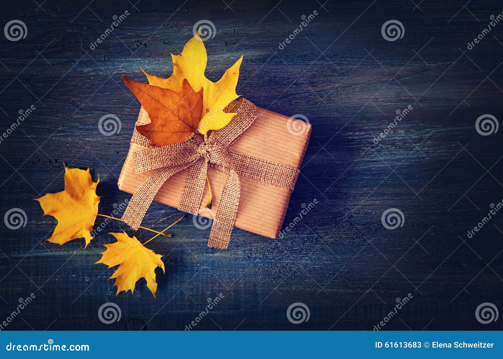 Autumn presents stock image. Image of decoration, horizontal - 61613683
