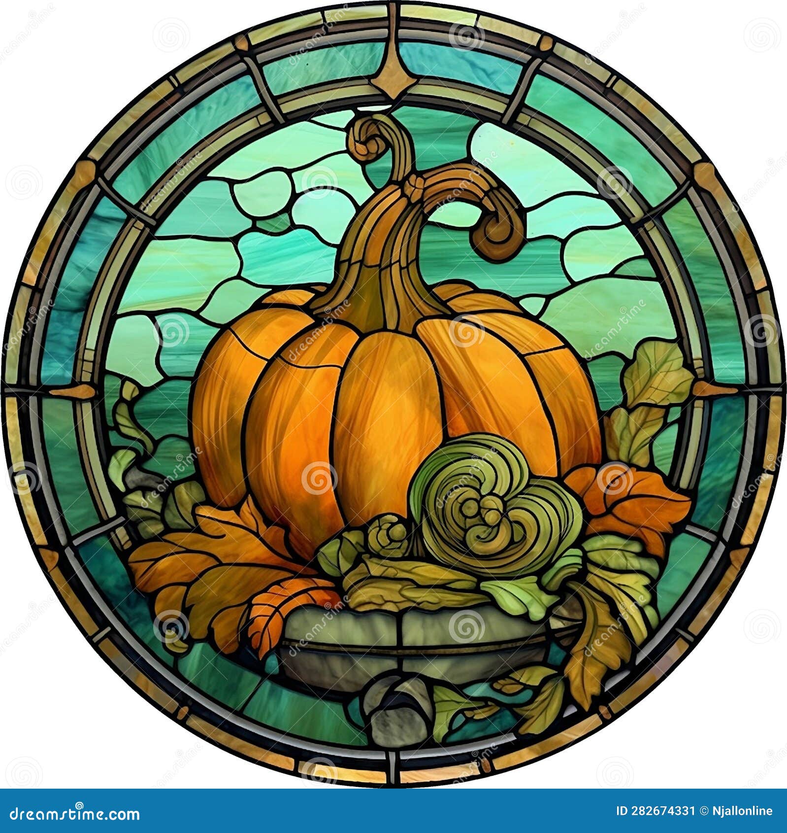 Fantasy Stained Glass Windows Book Print Renaissance Architecture