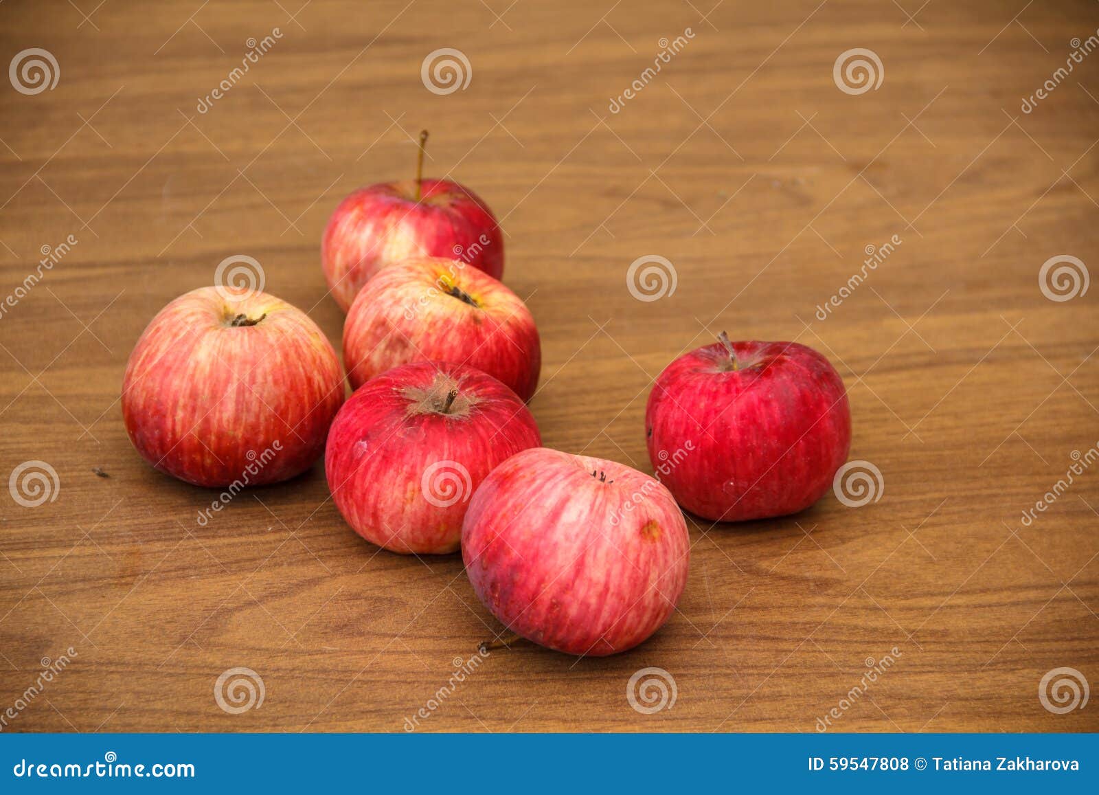 Autumn. Red Apples Fall To the Ground. Stock Photo - Image of garden ...