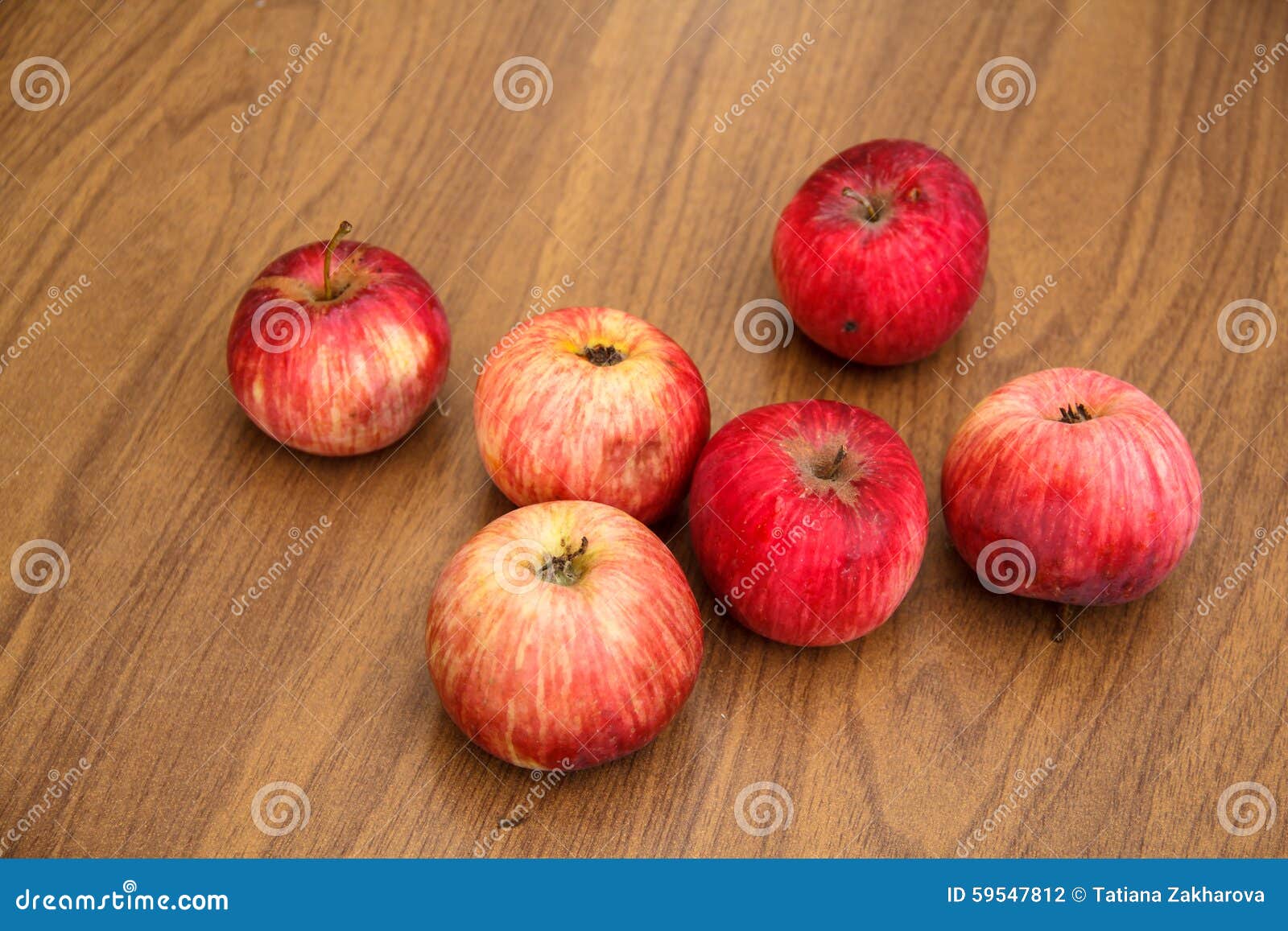 Autumn. Red Apples Fall To the Ground. Stock Photo - Image of summer ...