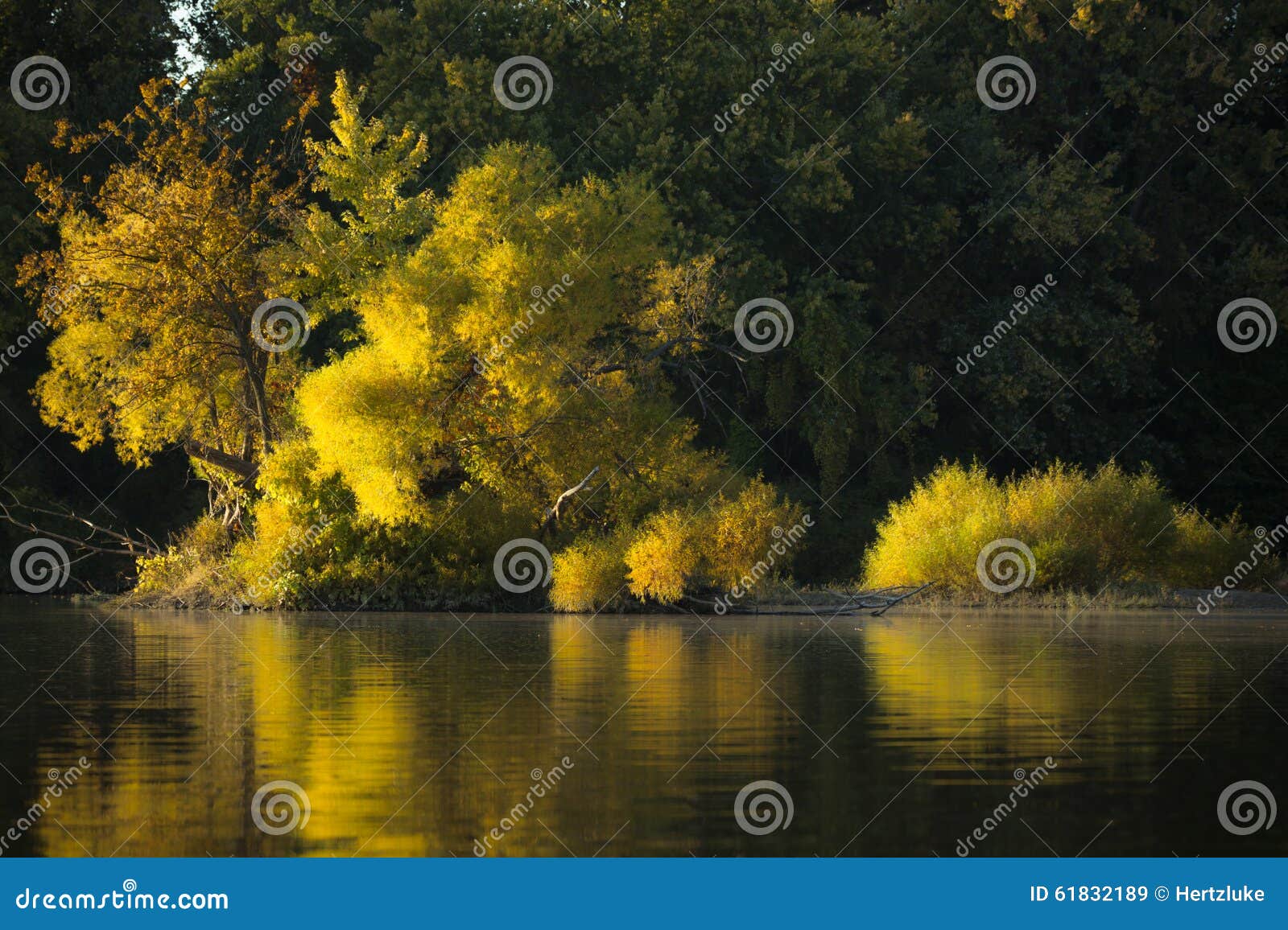 Autumn Reflections stock image. Image of flowing, midwest - 61832189