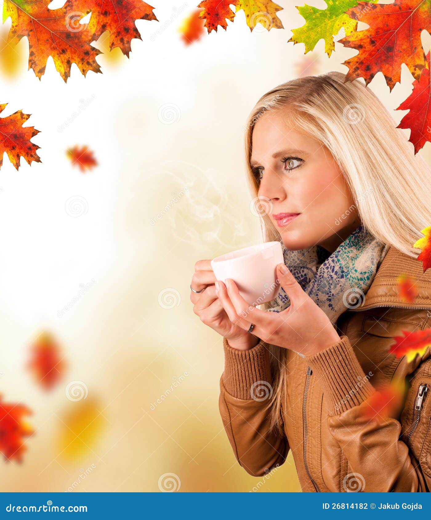 Autumn relax stock photo. Image of fashion, female, pretty - 26814182