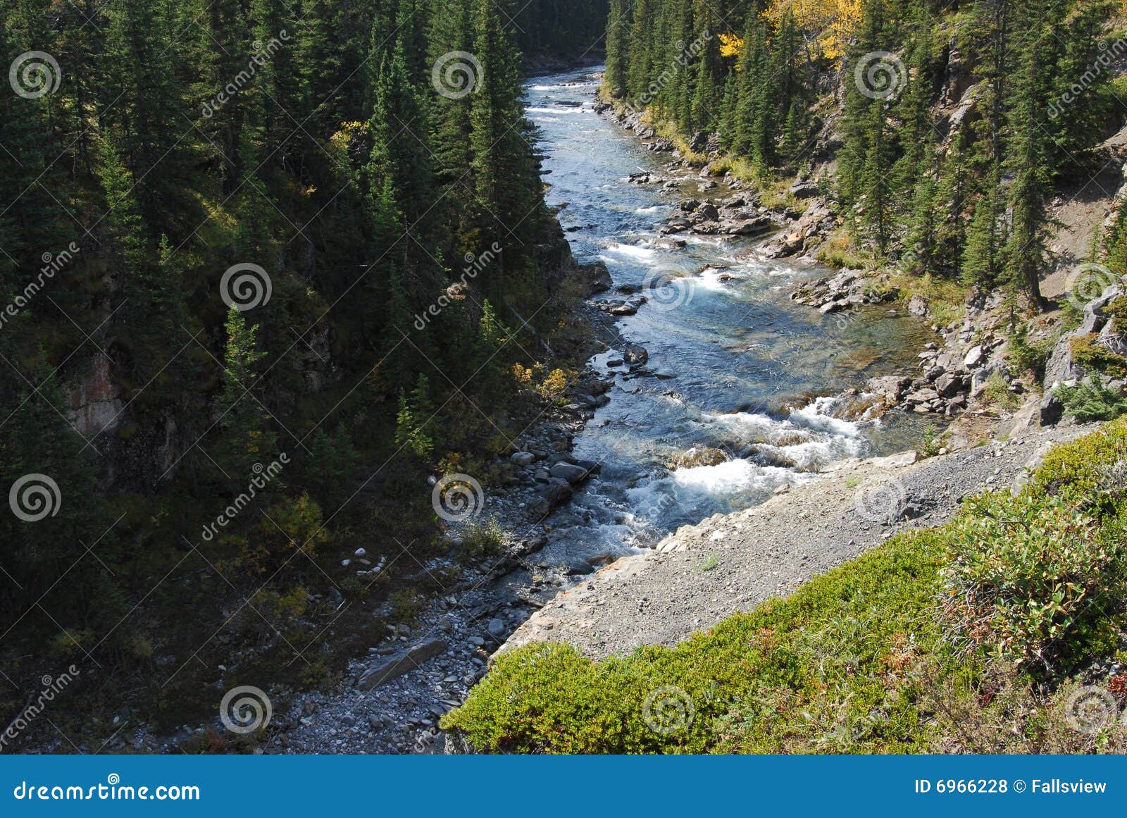 Autumn river valley stock photo. Image of rock, forests - 6966228