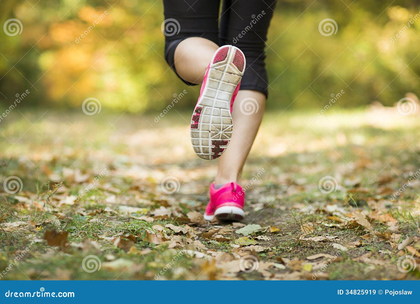 Autumn runner stock image. Image of motion, autumn, athletic - 34825919