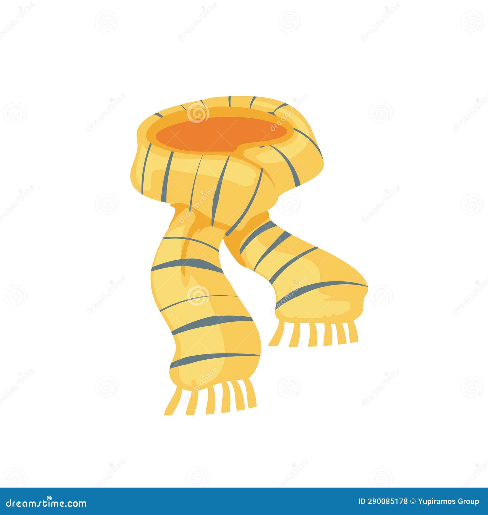 Autumn scarf design stock vector. Illustration of textile - 290085178