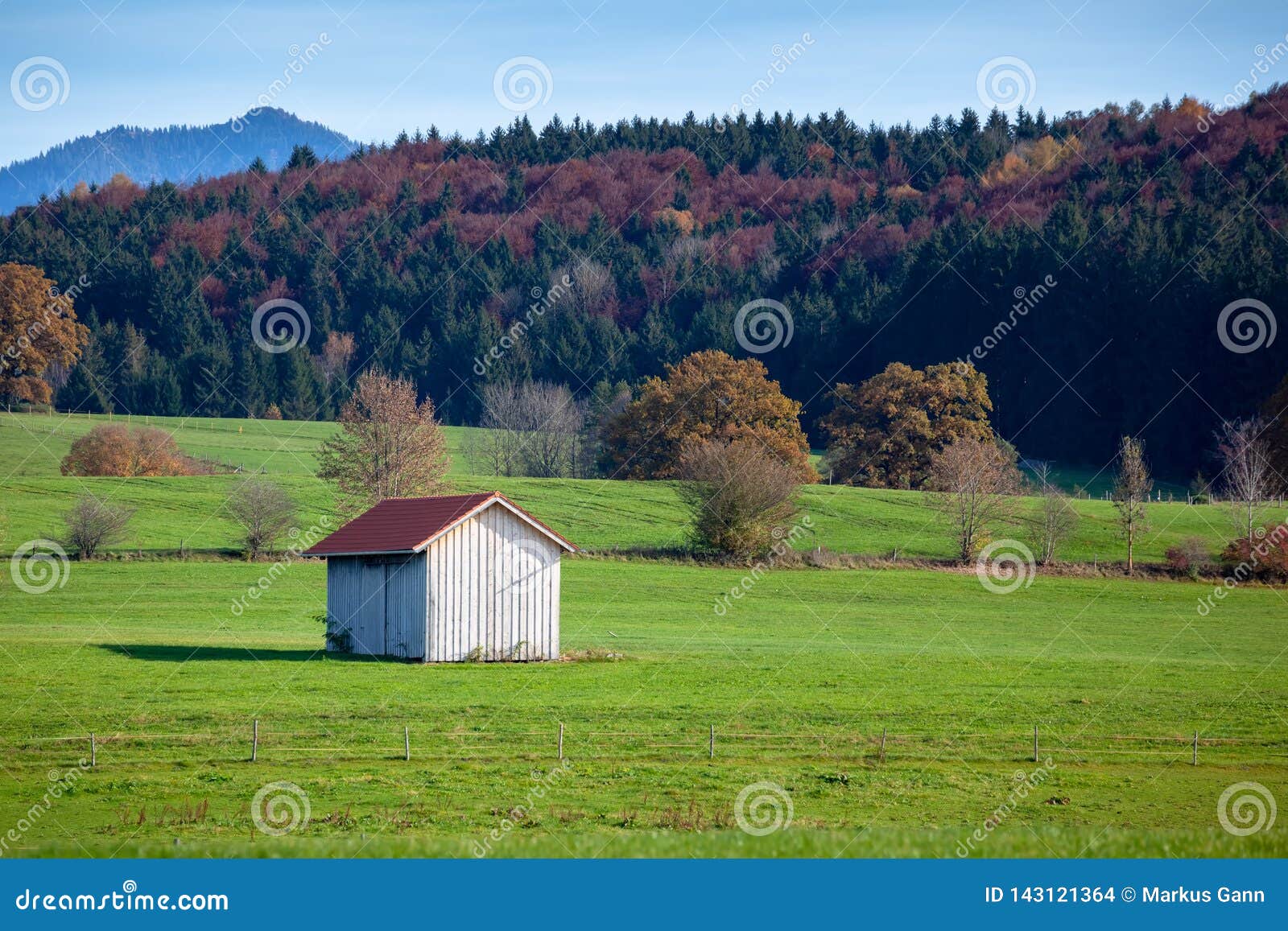 Autumn Scenery at Murnau Bavaria Germany Stock Photo - Image of nature ...