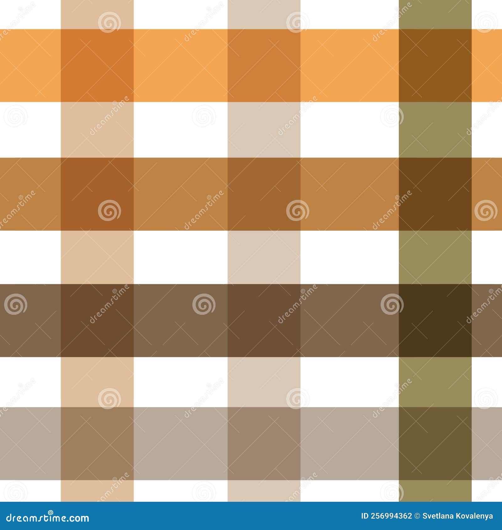 Autumn Seamless Checkered Pattern Plaid of Orange Stripes Stock ...