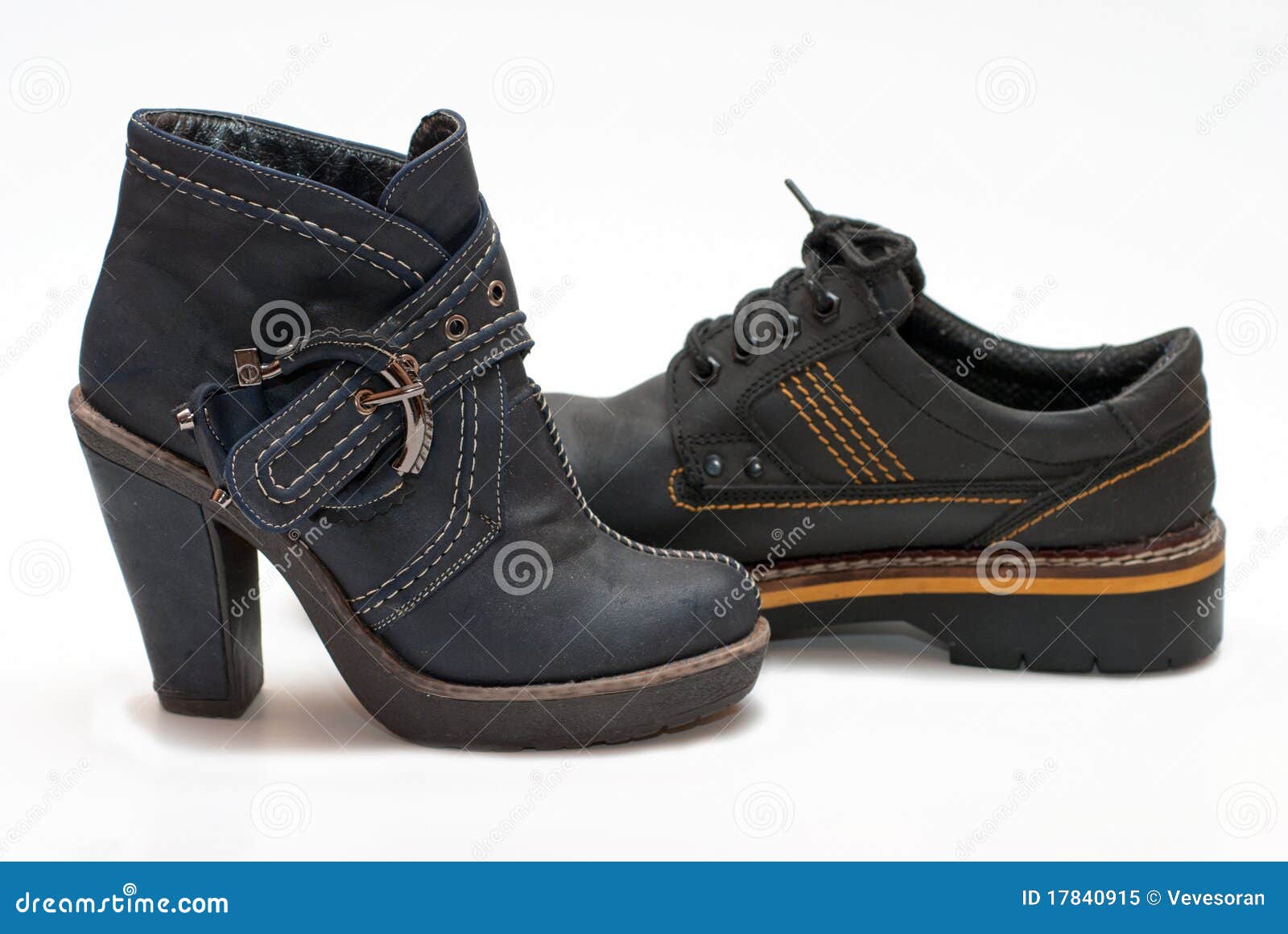 Autumn shoes stock image. Image of female, stylish, isolated - 17840915