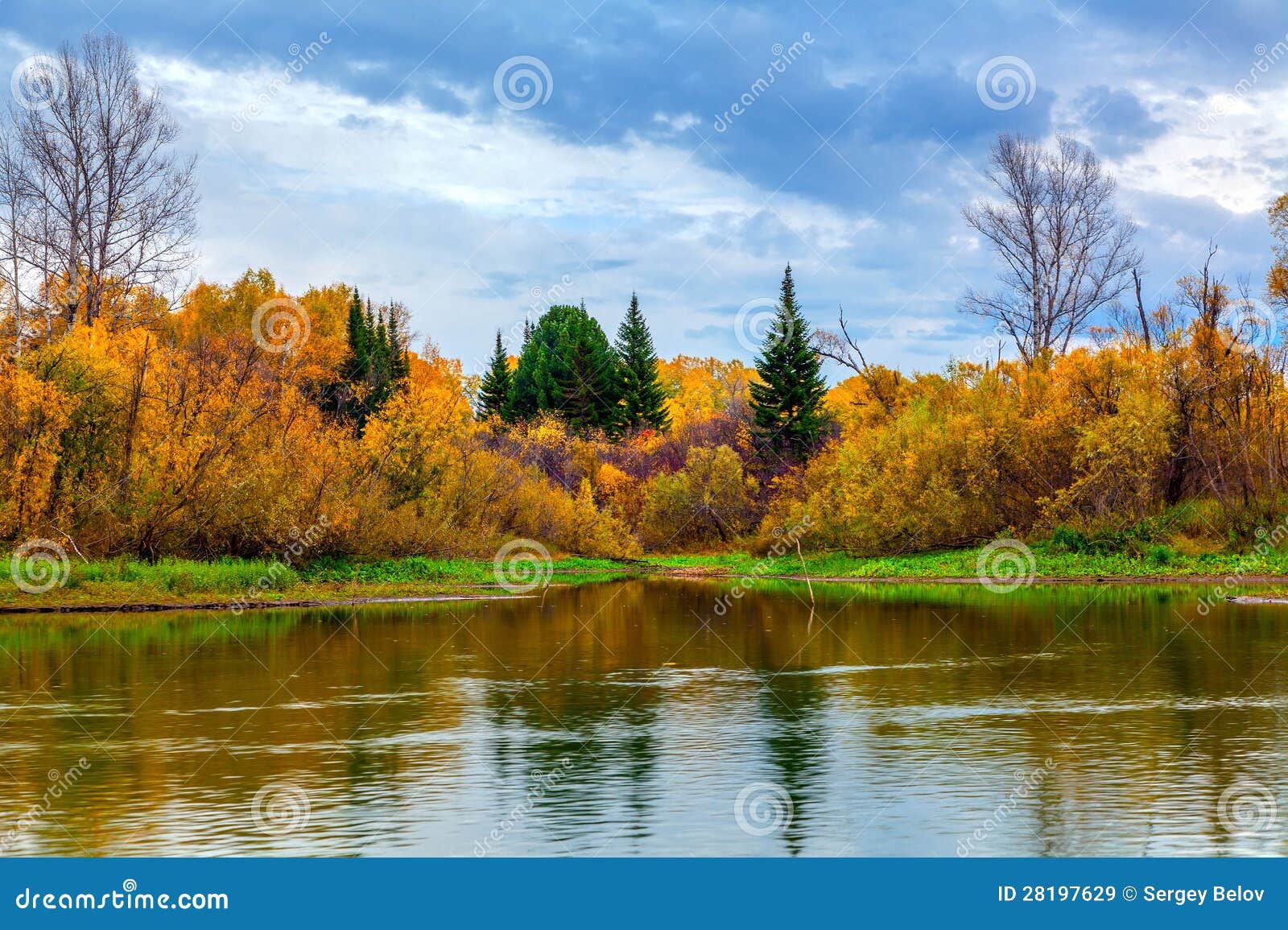Autumn in Siberia stock image. Image of environment, beautiful - 28197629