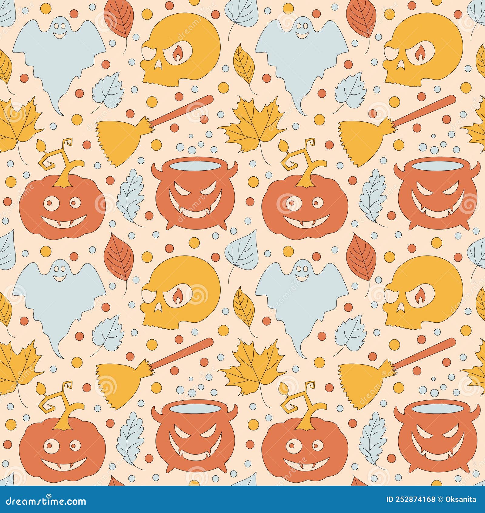 Autumn Simple Minimalist Background with a Leaf. Stock Vector ...