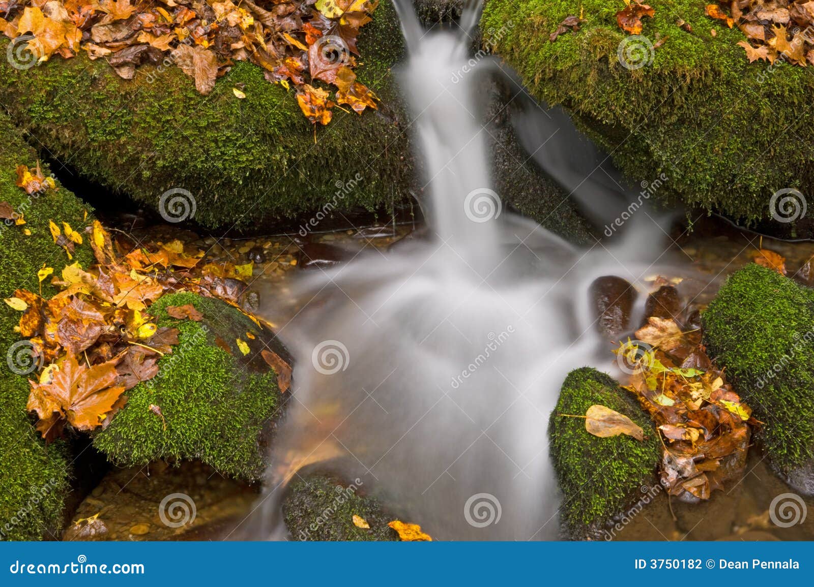 Autumn Smoky Mountains Cascade Stock Photo - Image of refreshing, fresh ...