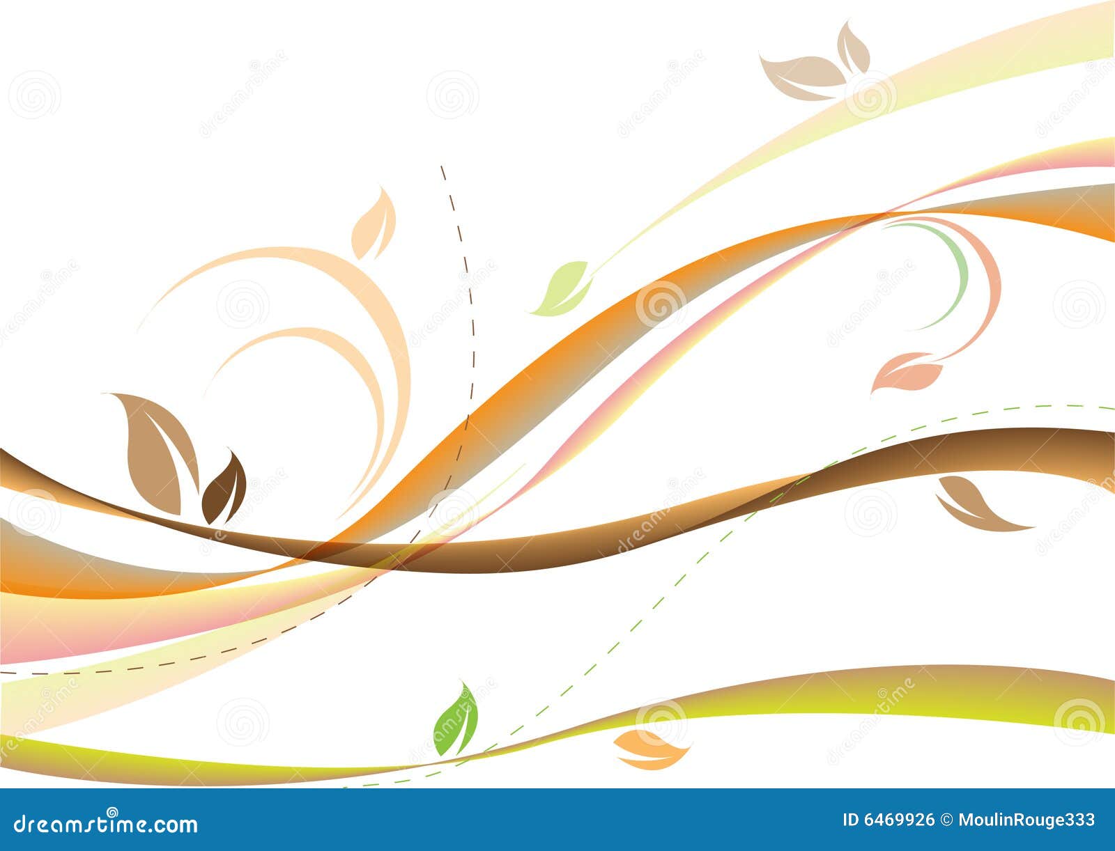 Autumn soft background stock vector. Illustration of floral - 6469926
