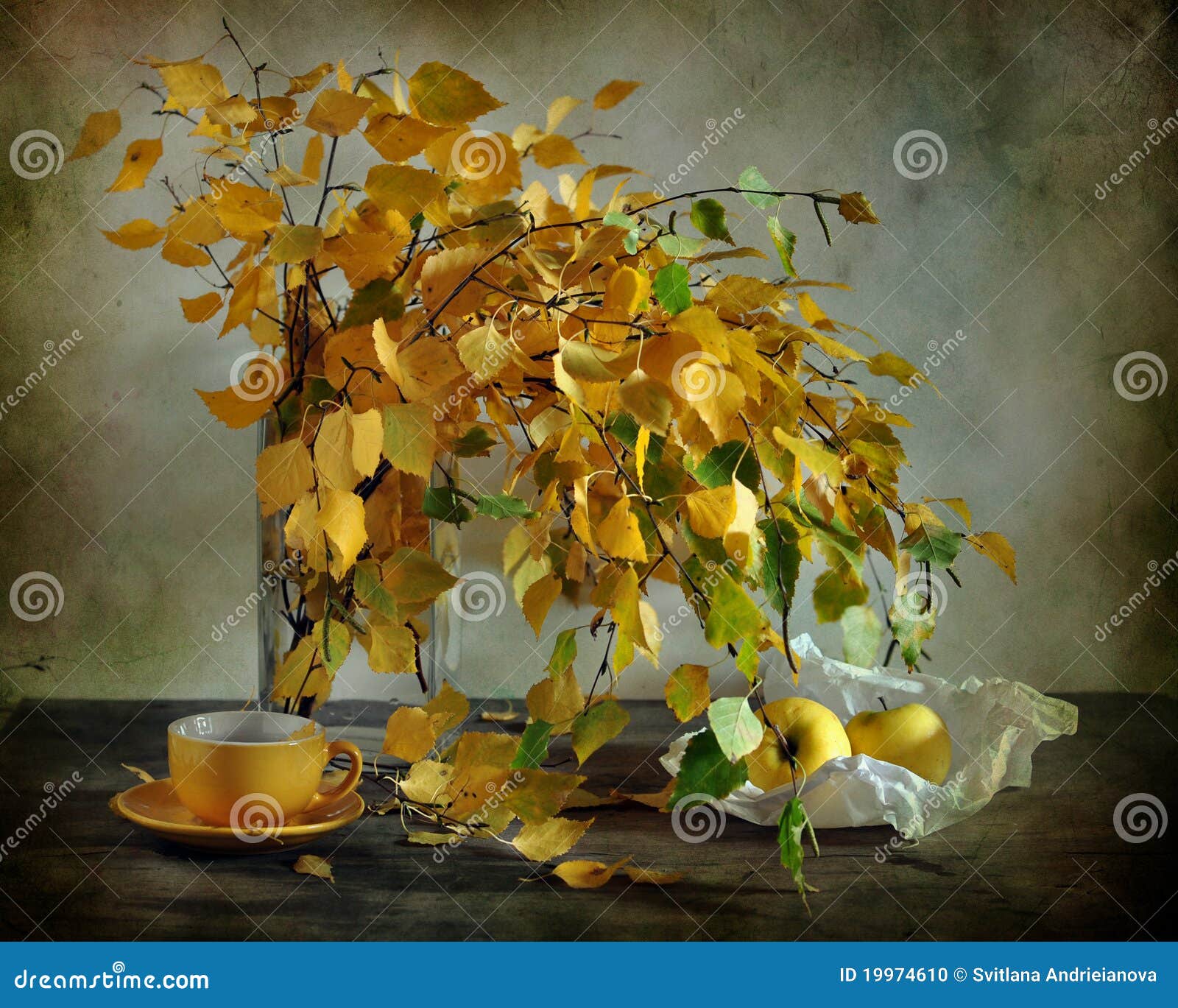 Autumn still life stock photo. Image of apples, taste - 19974610