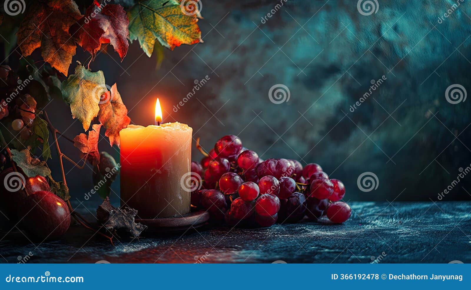 Autumn Still Life With Fruits And Flowers. Coloring Book For Children ...