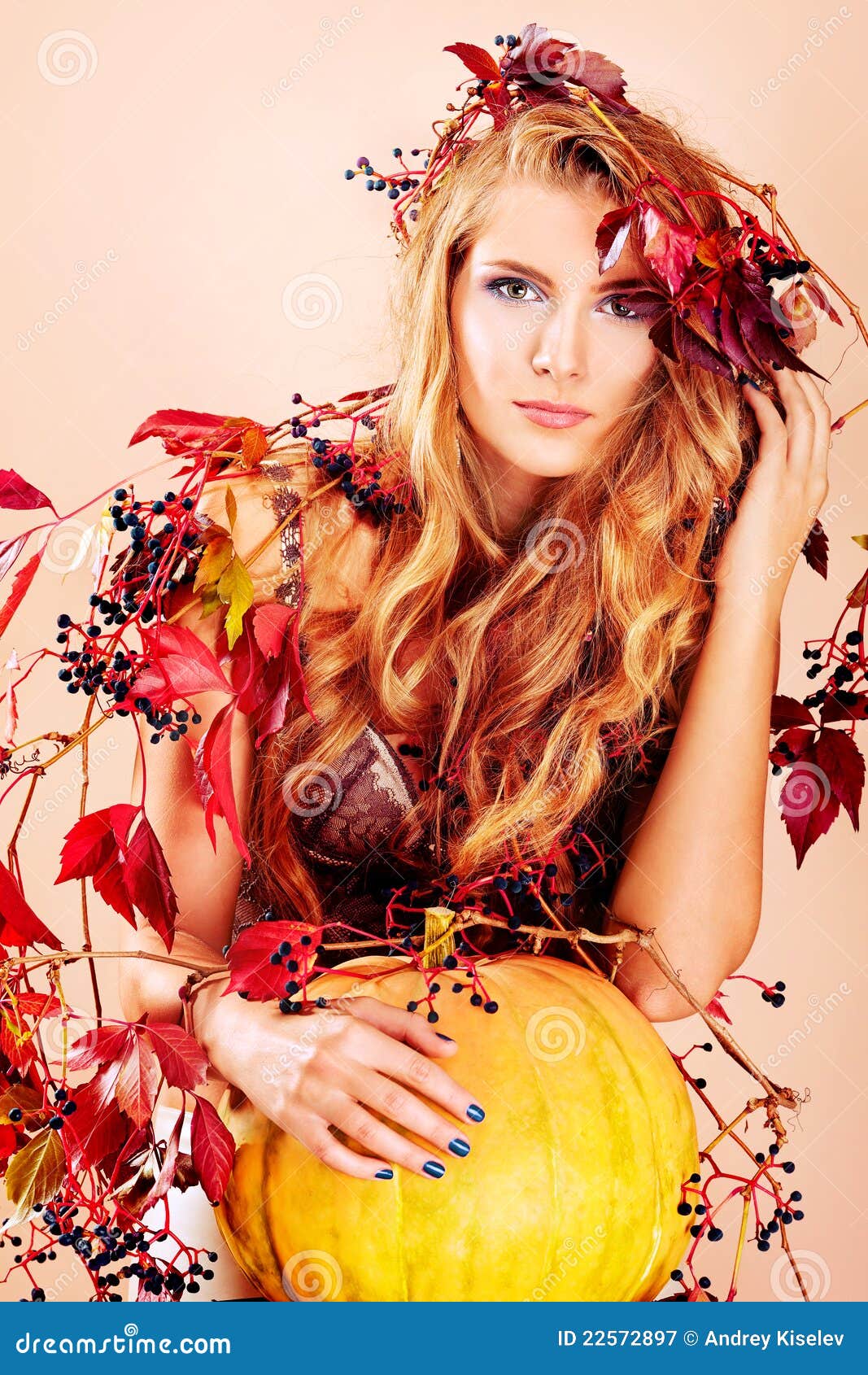 Autumn style stock image. Image of cosmetics, fashion - 22572897
