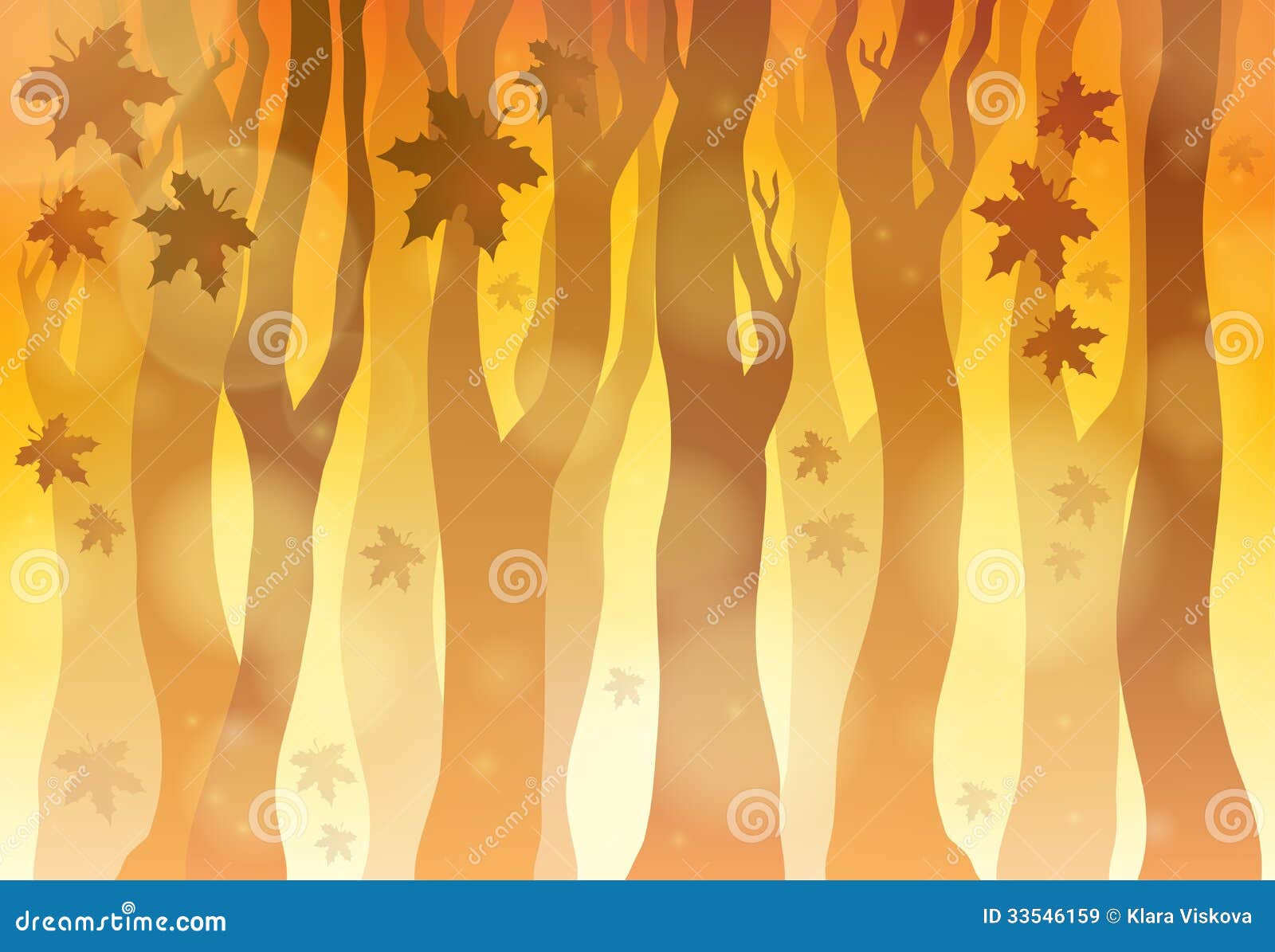 Autumn theme background 6 stock vector. Illustration of concept - 33546159