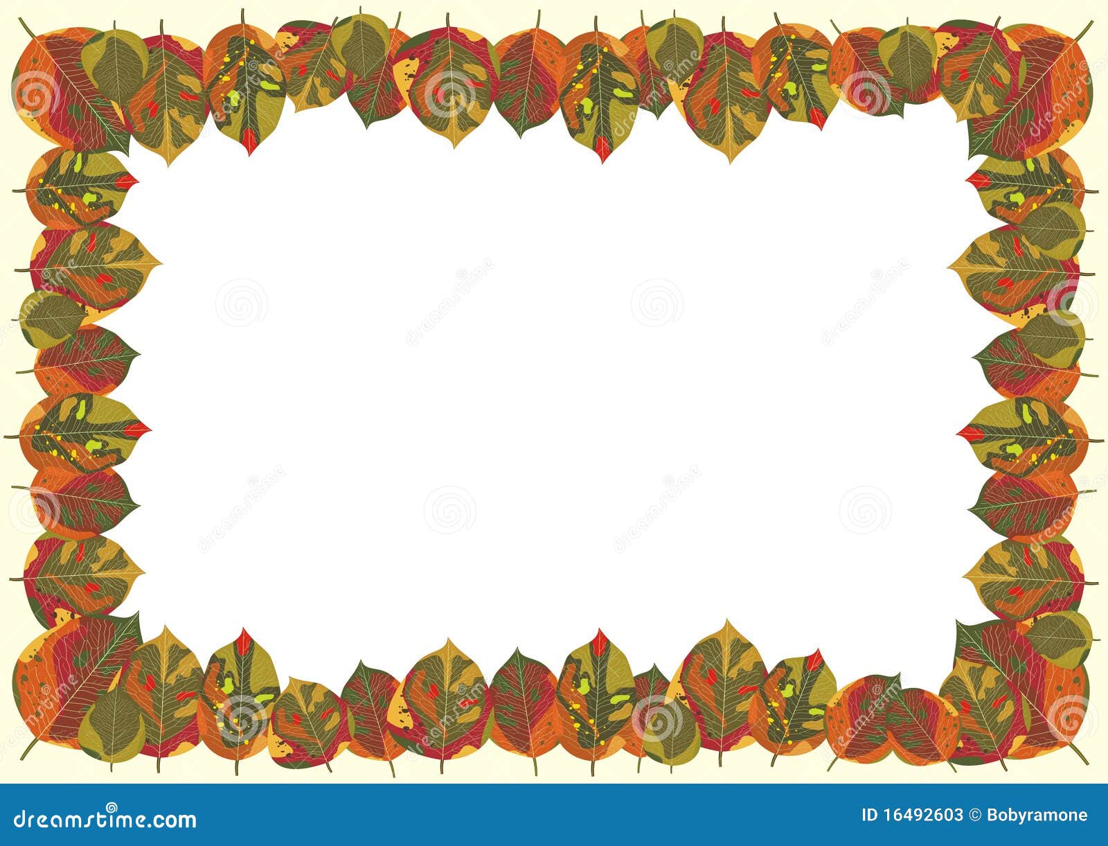 Autumn theme design stock vector. Illustration of frame - 16492603
