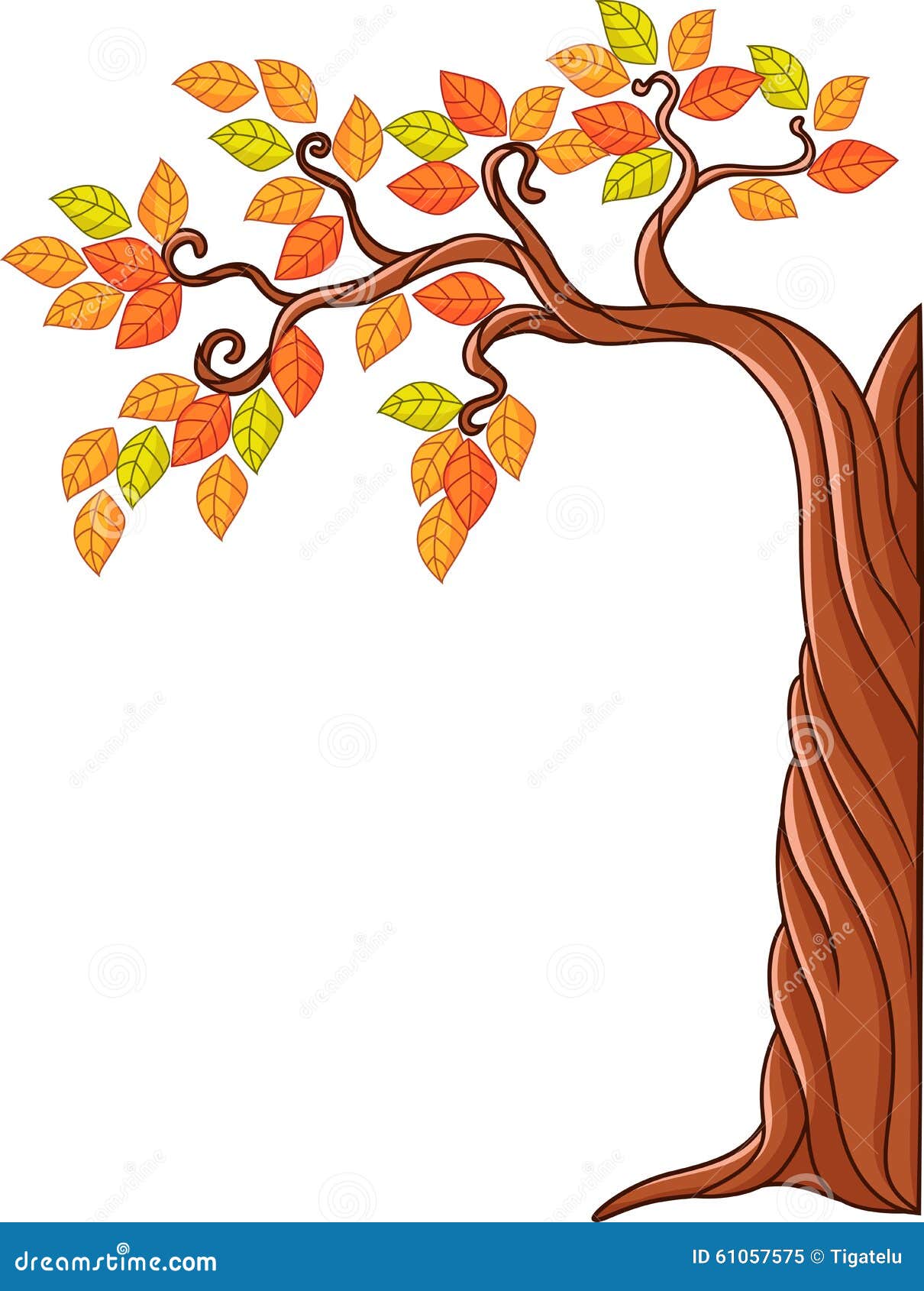 Fall Tree Border