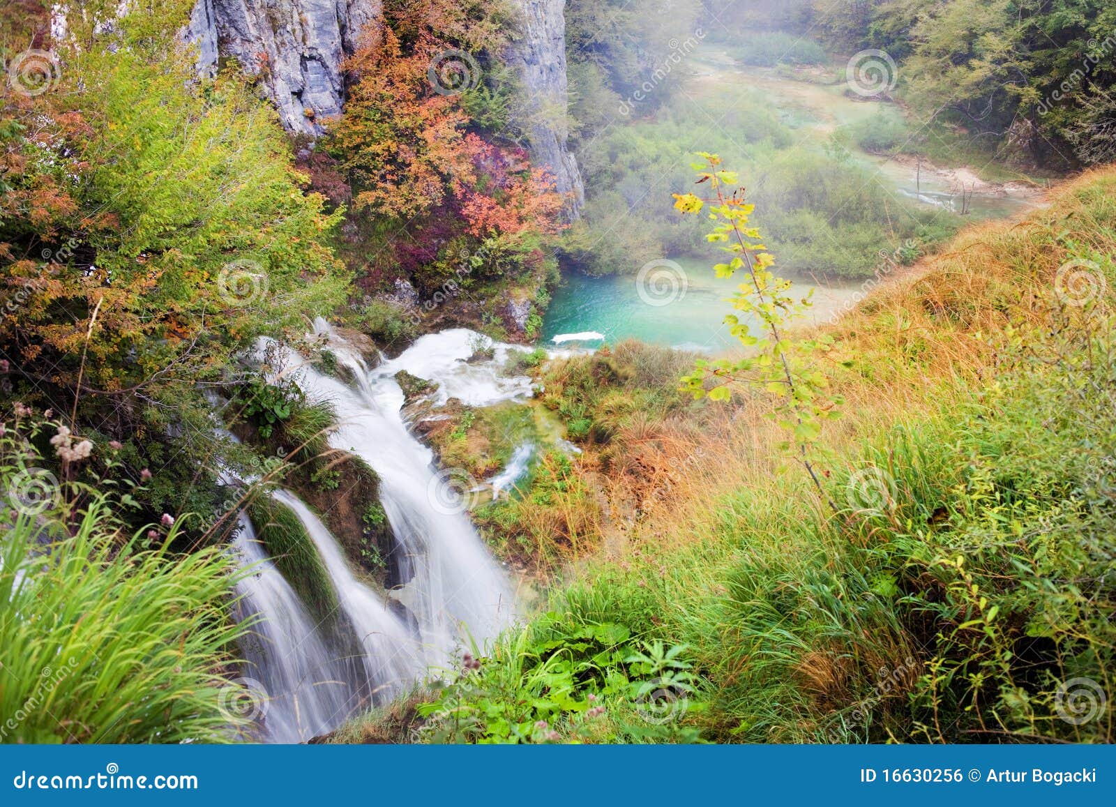 Autumn Valley stock photo. Image of serene, flora, environment - 16630256