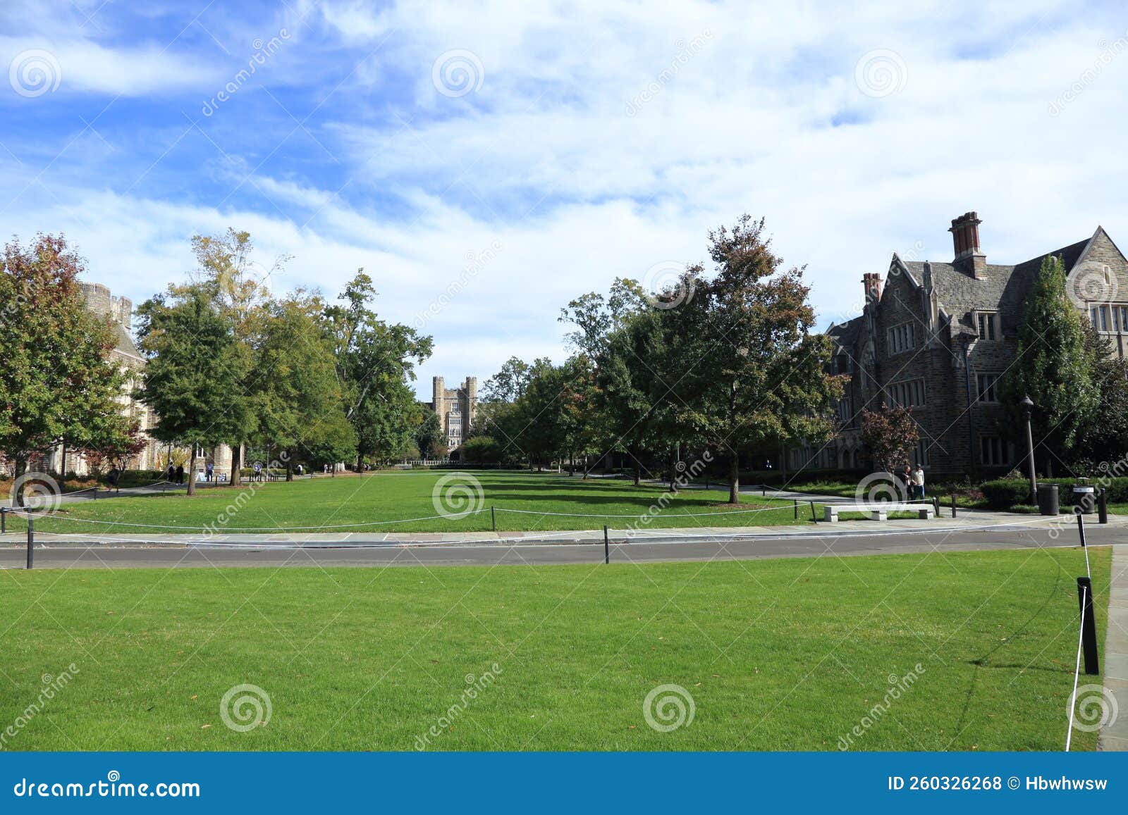 Duke University Campus Scenery Editorial Stock Photo - Image of duke ...