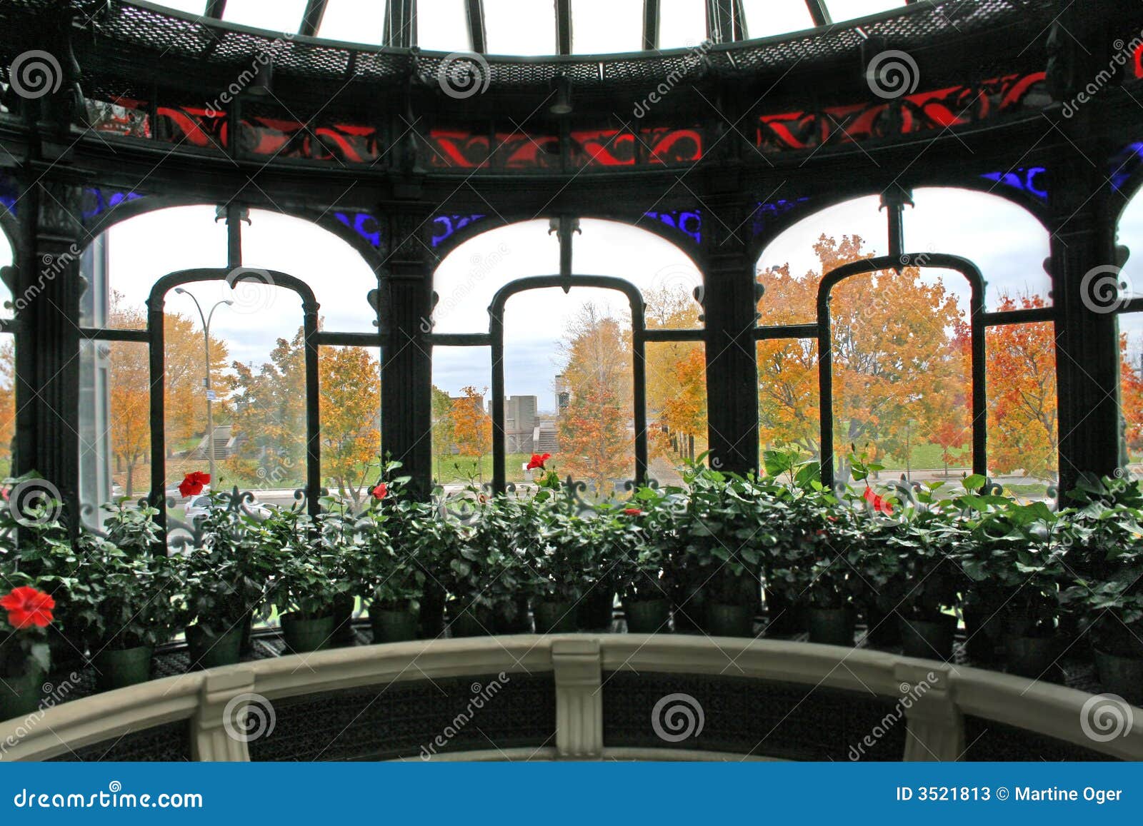 Autumn through window stock image. Image of window, fall - 3521813