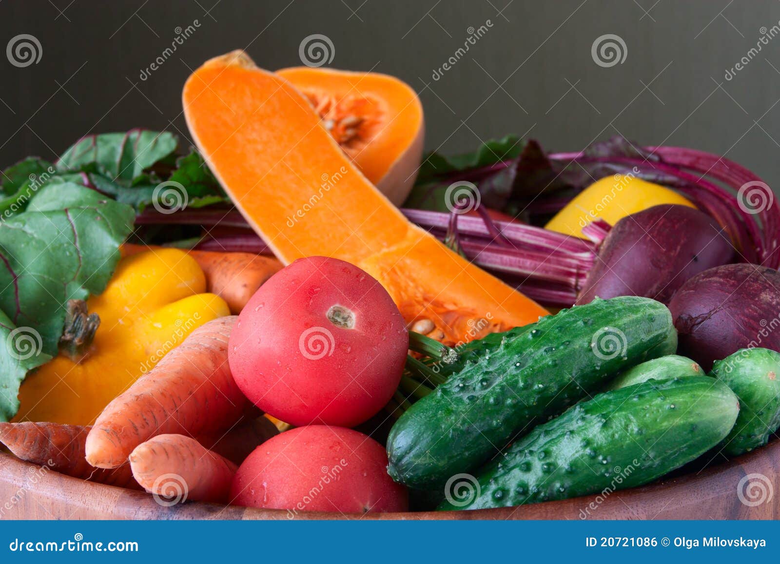 Autumnal vegetables stock photo. Image of fresh, tomato - 20721086