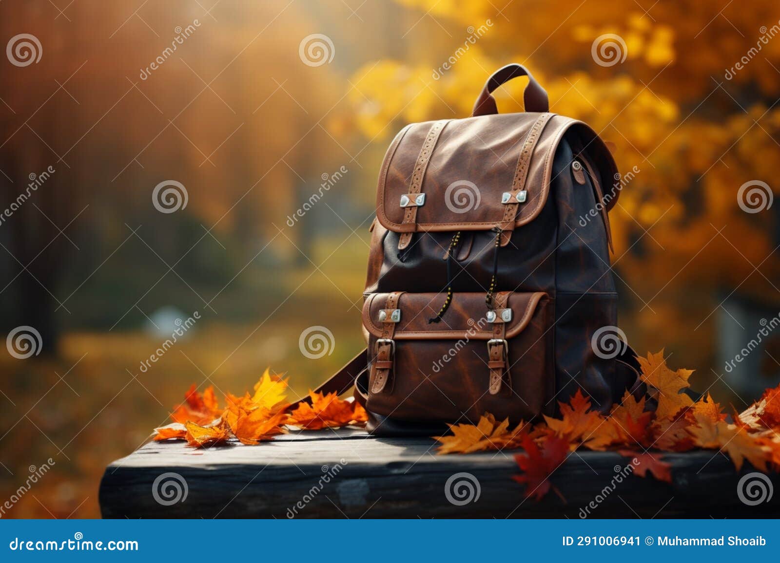 Autumnal Wonders Complement Backpack and Accessories Crafted by ...