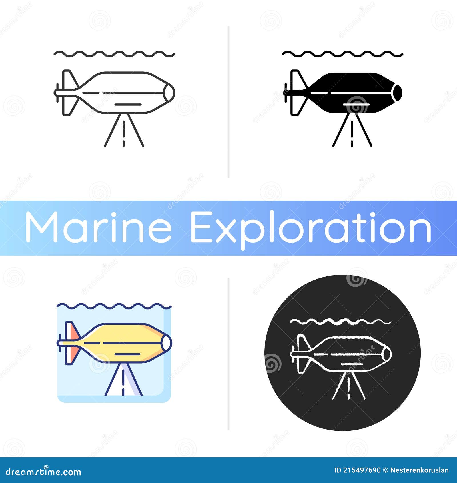 Autonomous Underwater Robot Drone For Seabed Exploration And Deep Sea ... Autonomous Underwater Robot Drone For Seabed Exploration And Deep Sea ...