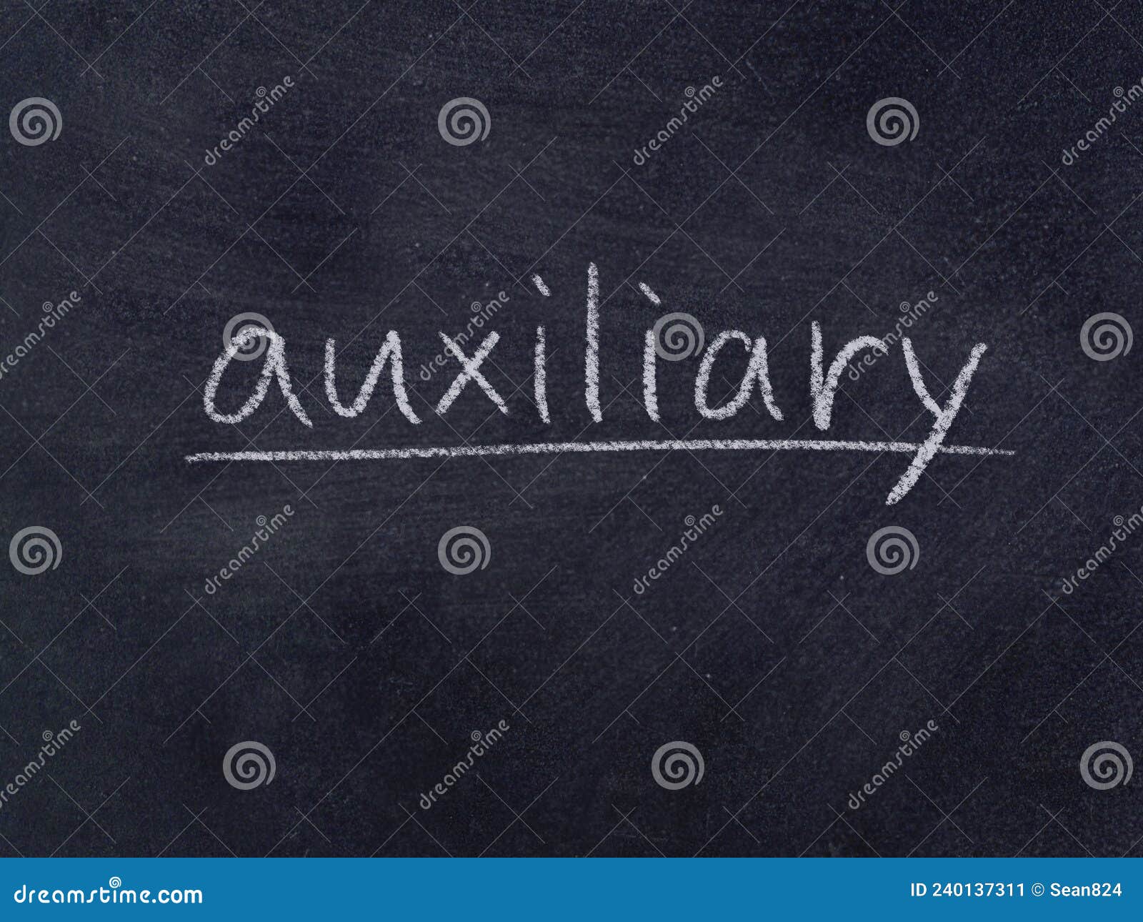 Auxiliary stock image. Image of blackboard, education - 240137311