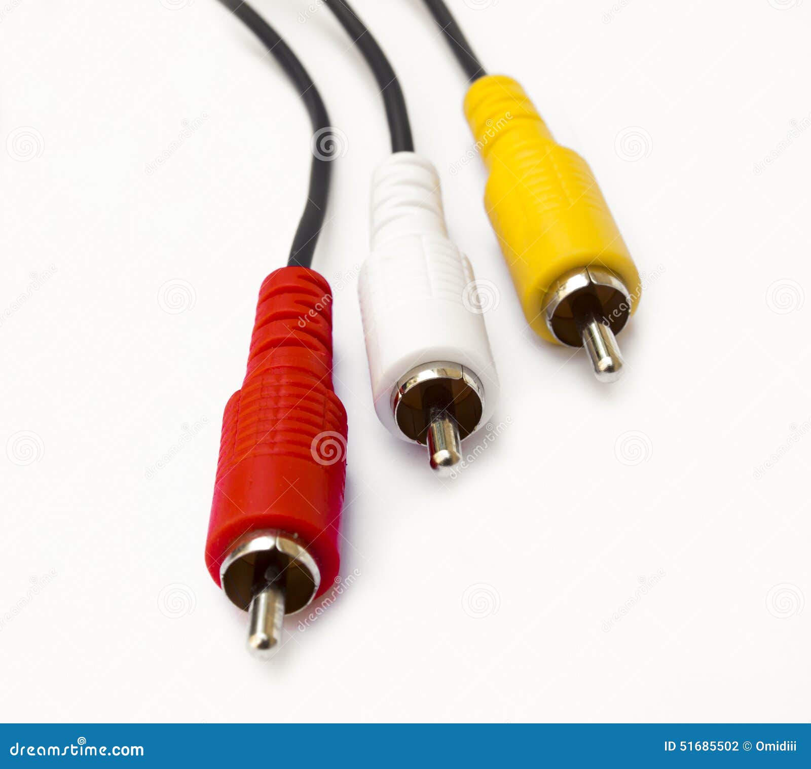 AV cable stock photo. Image of closeup, communication - 51685502