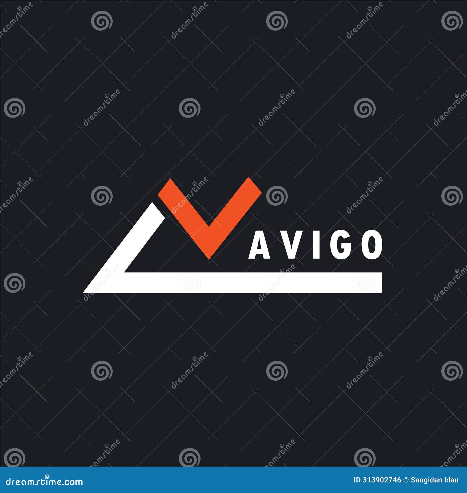 AV Letter Icon Vector Concept Design Template Stock Vector ...