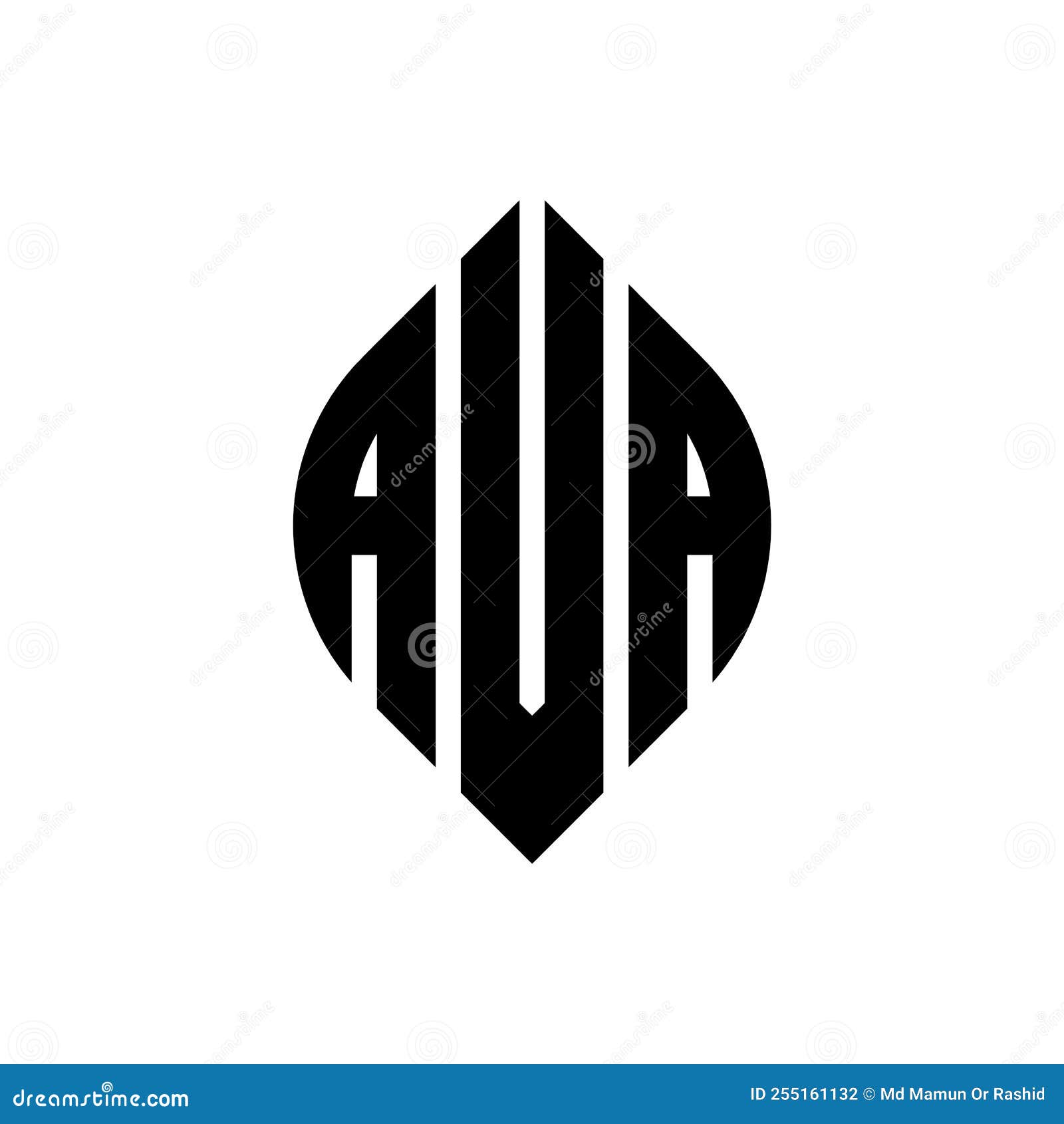 AVA Circle Letter Logo Design with Circle and Ellipse Shape. AVA ...