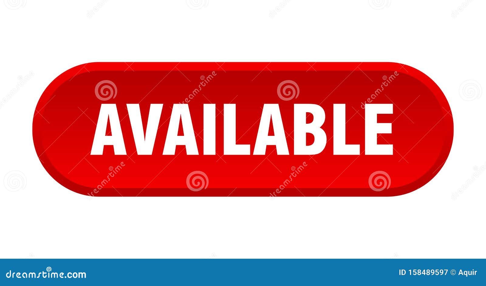 Available button stock vector. Illustration of badge - 158489597