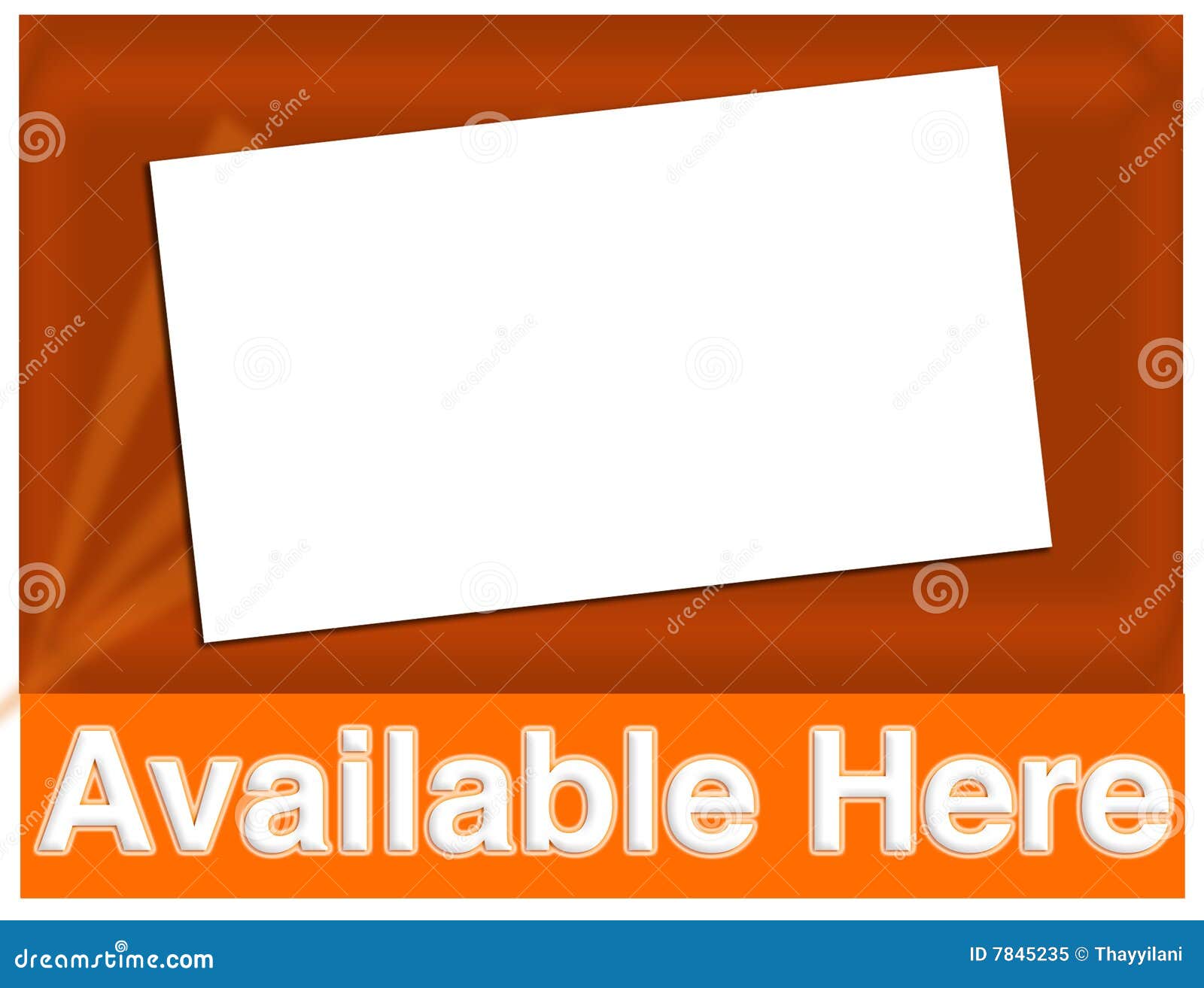 Available Here stock illustration. Illustration of colour - 7845235