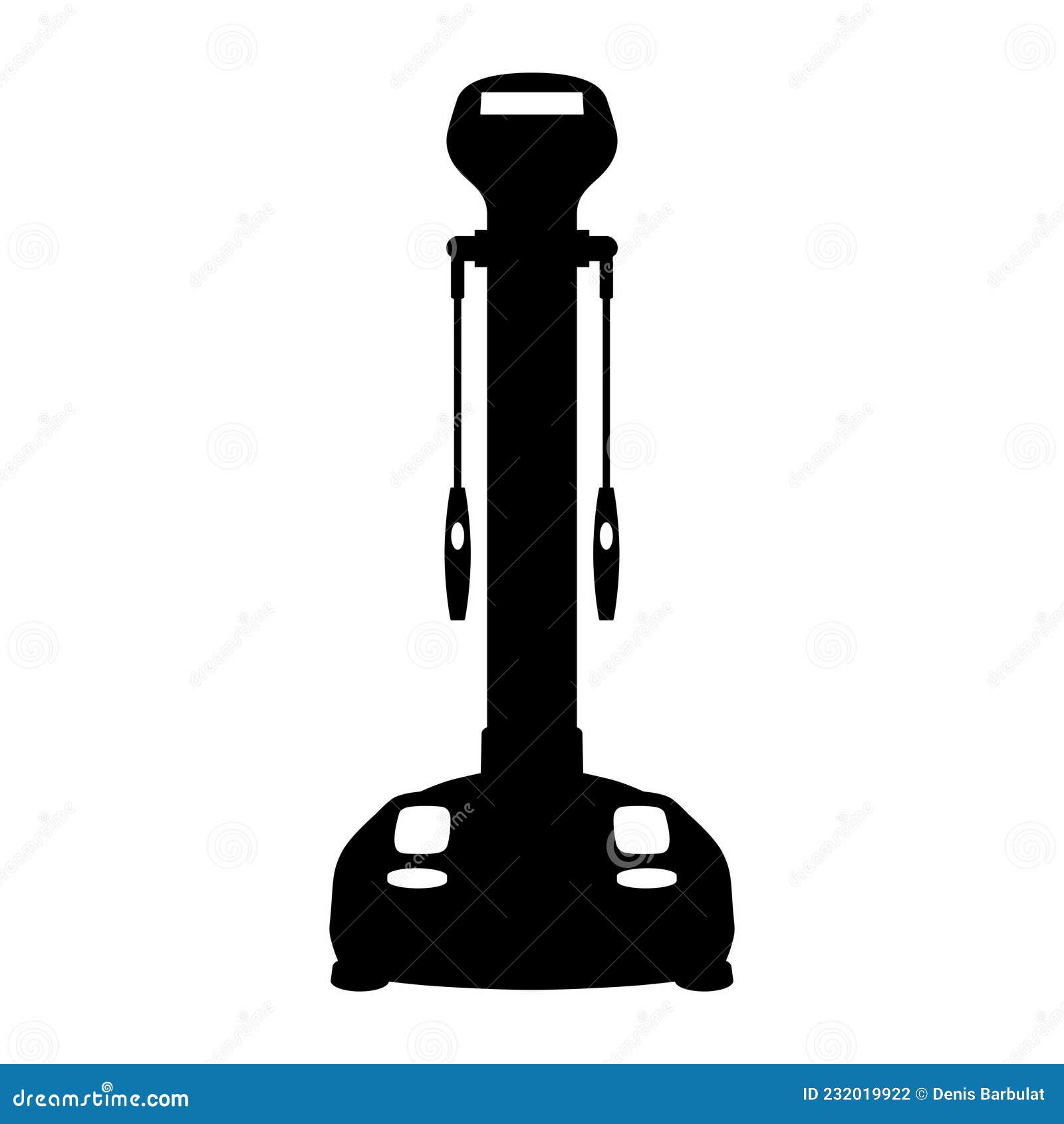 Body Composition Analyzer Vector Symbol Stock Vector - Illustration of ...