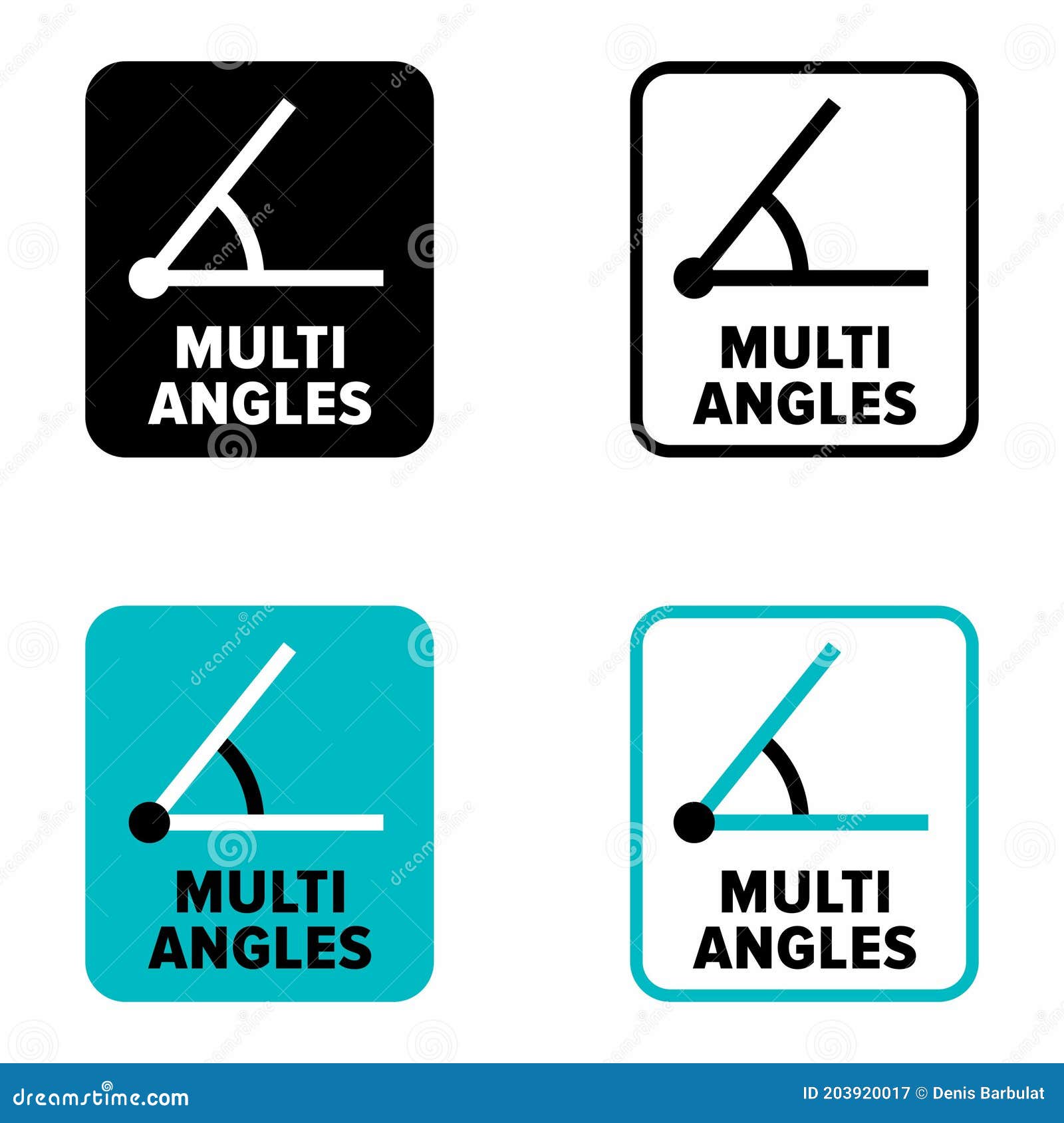 `Multi Angles` Turnable and Rotating Technology Information Sign Stock ...