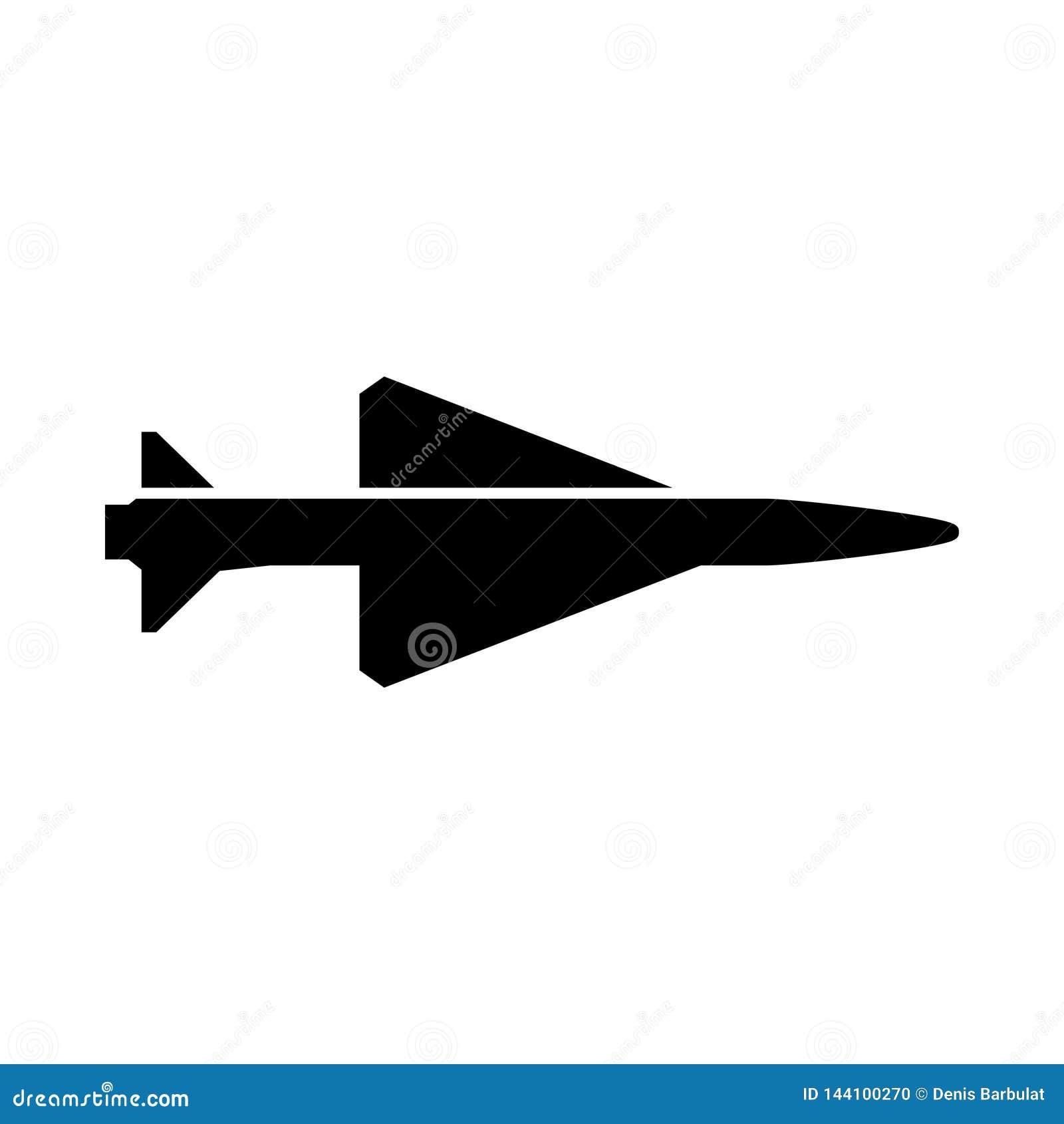 Cruise, guided missile stock vector. Illustration of missile - 144100270